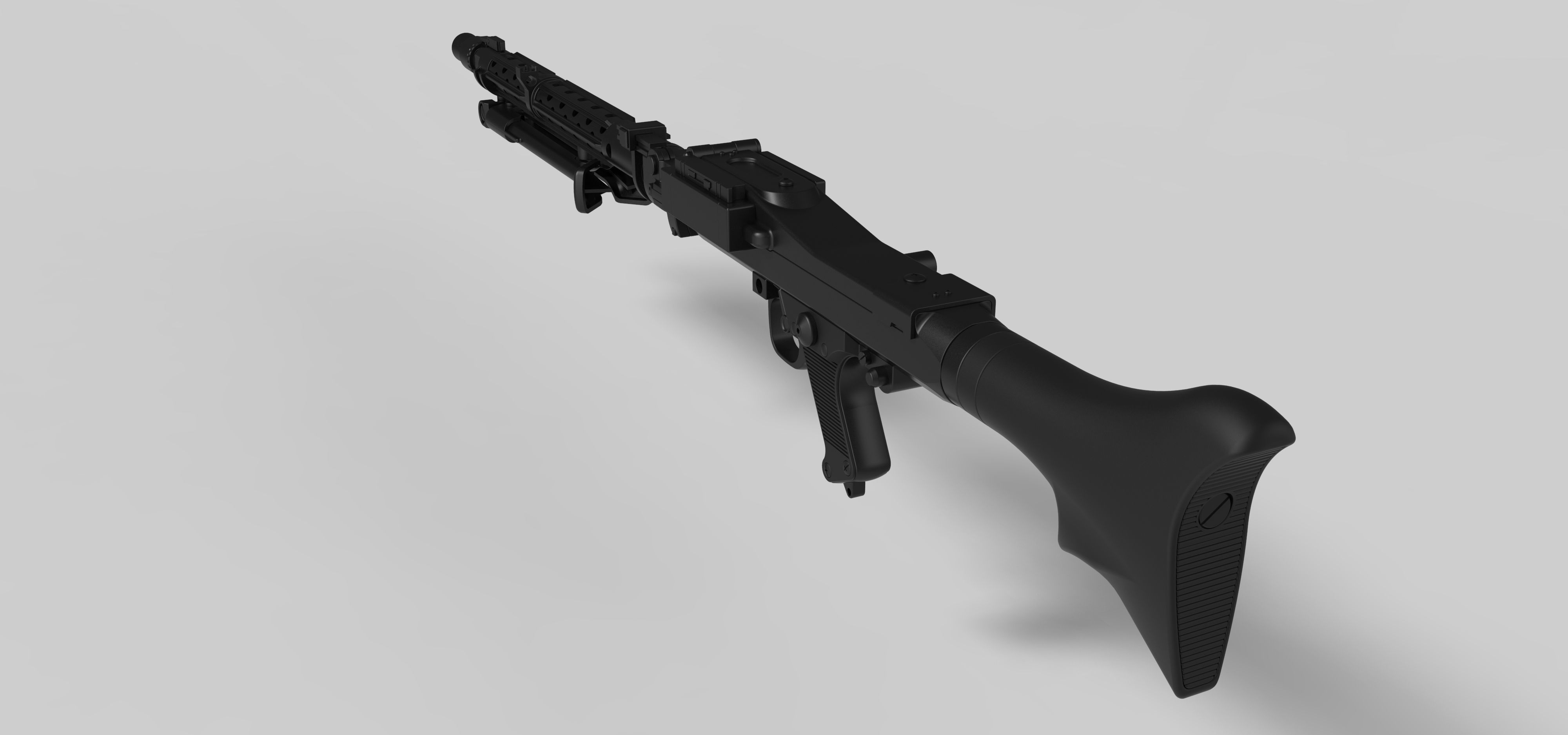 Stormtrooper Heavy Blaster Rifle DLT-19 from Star Wars 3D model | CGTrader