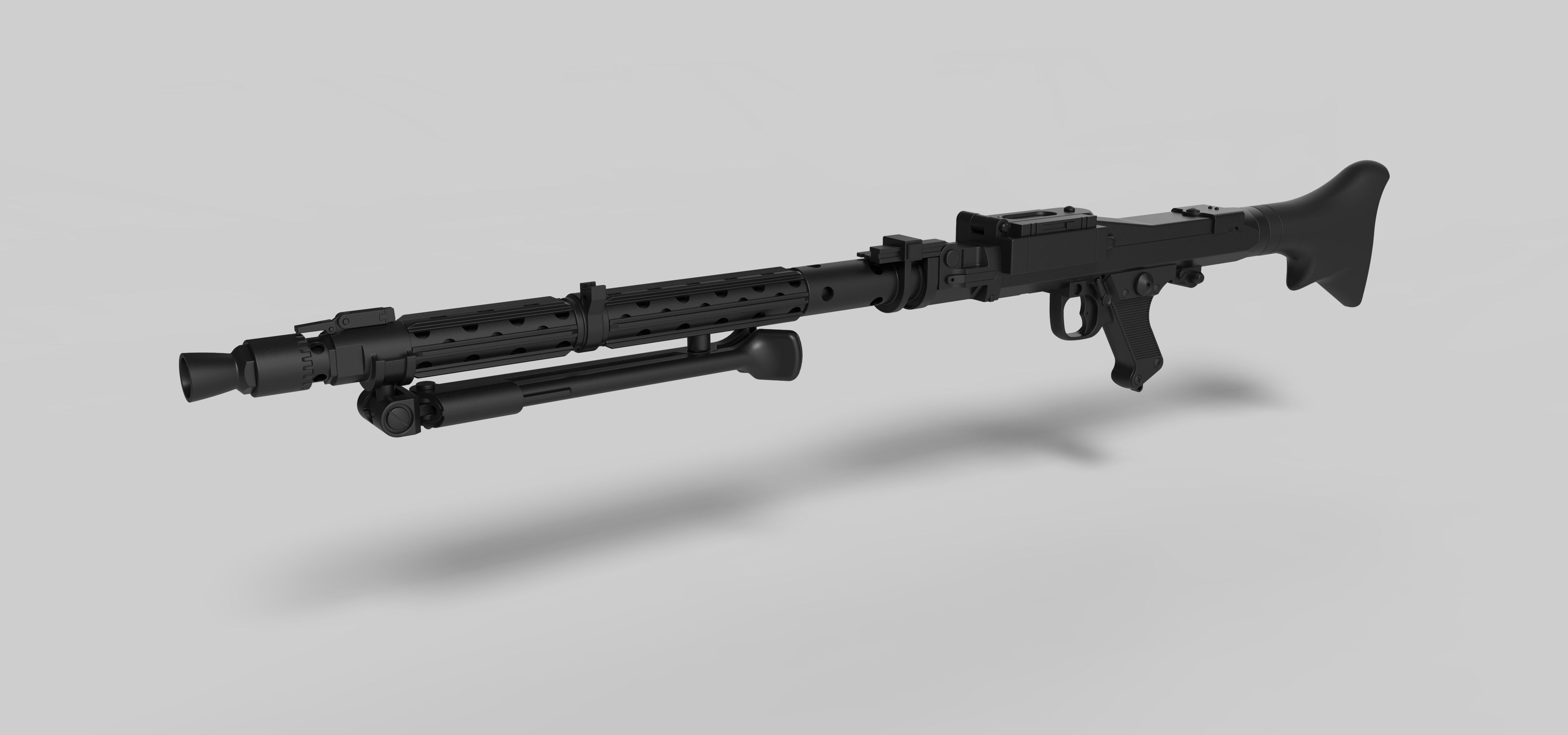 Stormtrooper Heavy Blaster Rifle DLT-19 from Star Wars 3D model | CGTrader