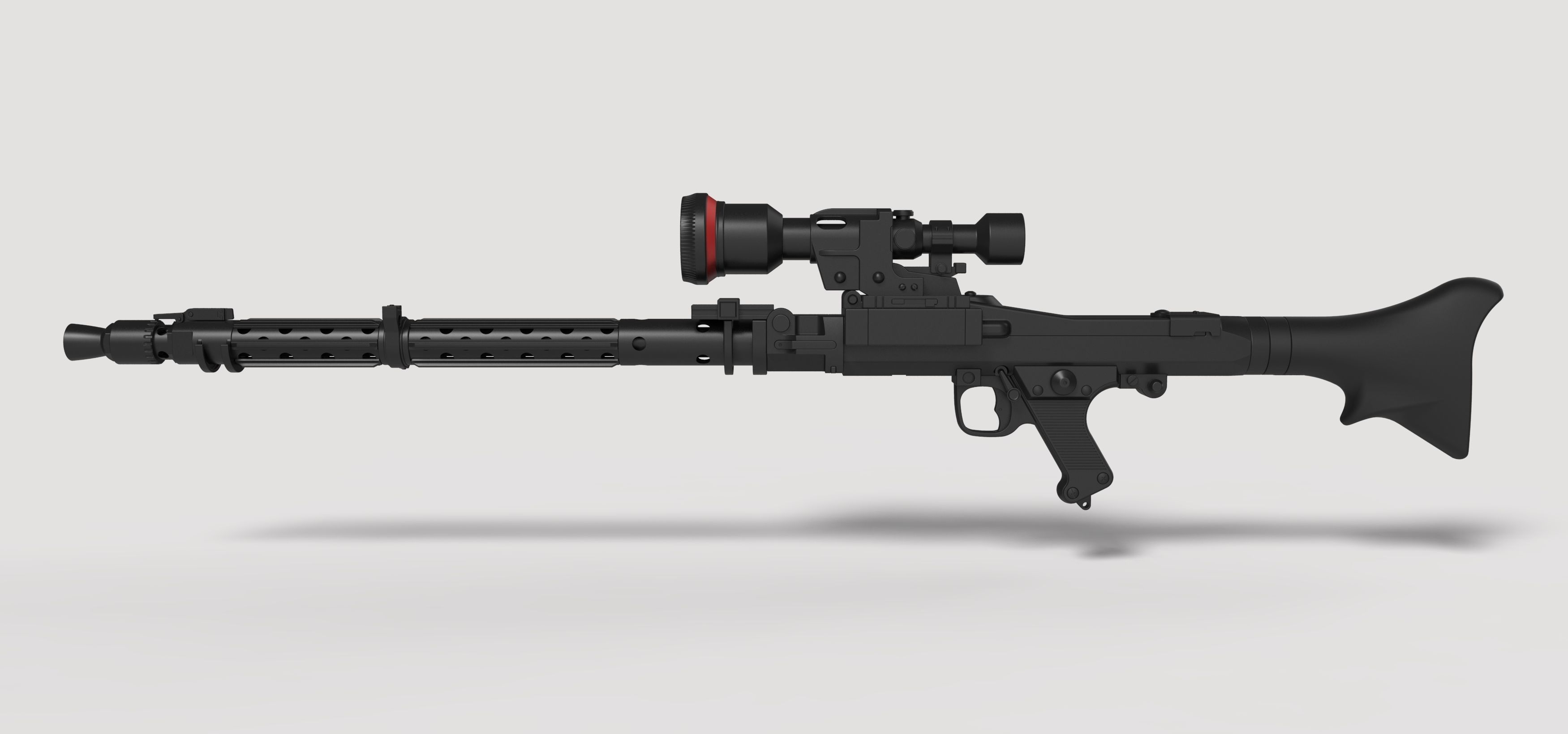 Stormtrooper Heavy Blaster Rifle DLT-19X from Star Wars 3D model | CGTrader