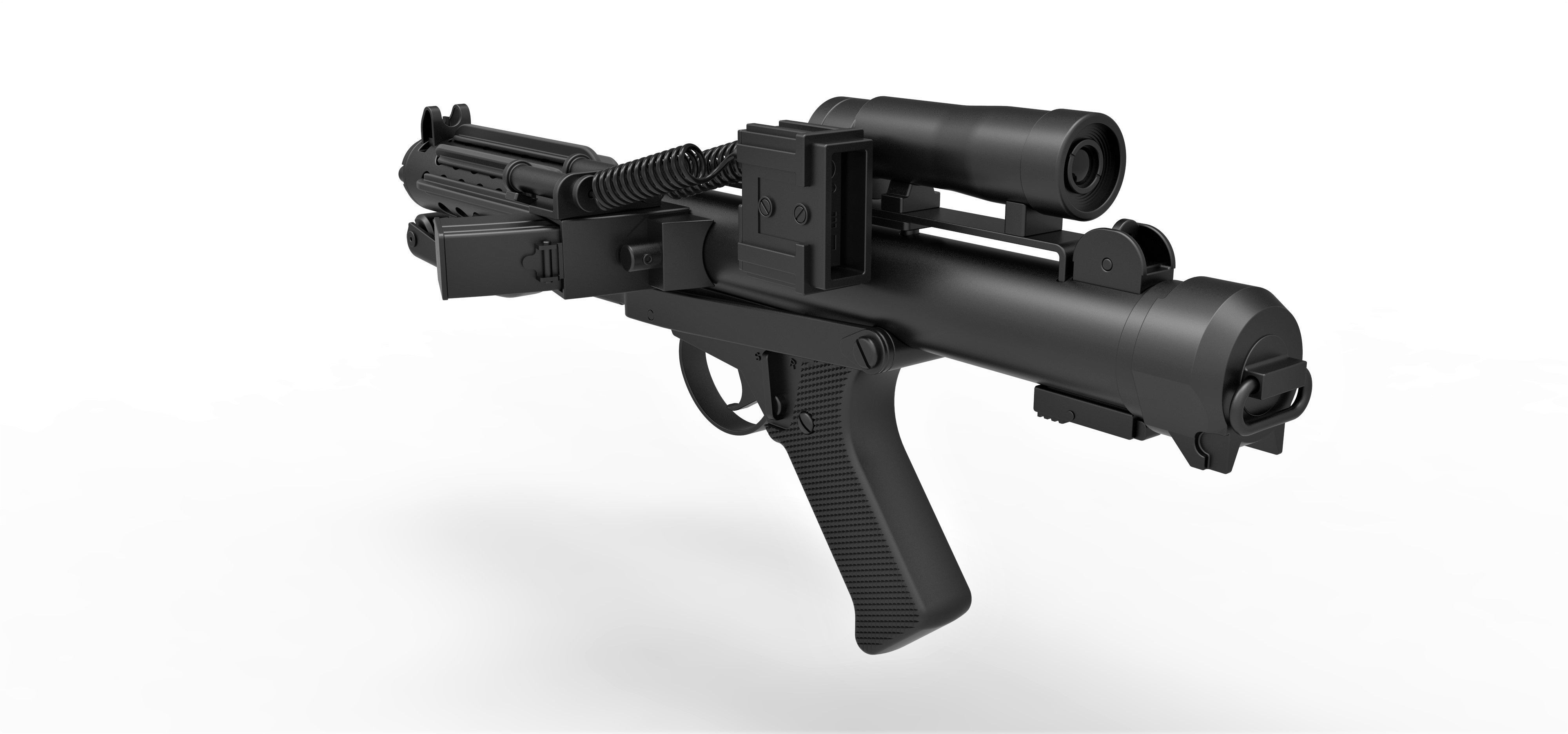 Stormtrooper Blaster E-11 from the movie Star Wars 3D model | CGTrader