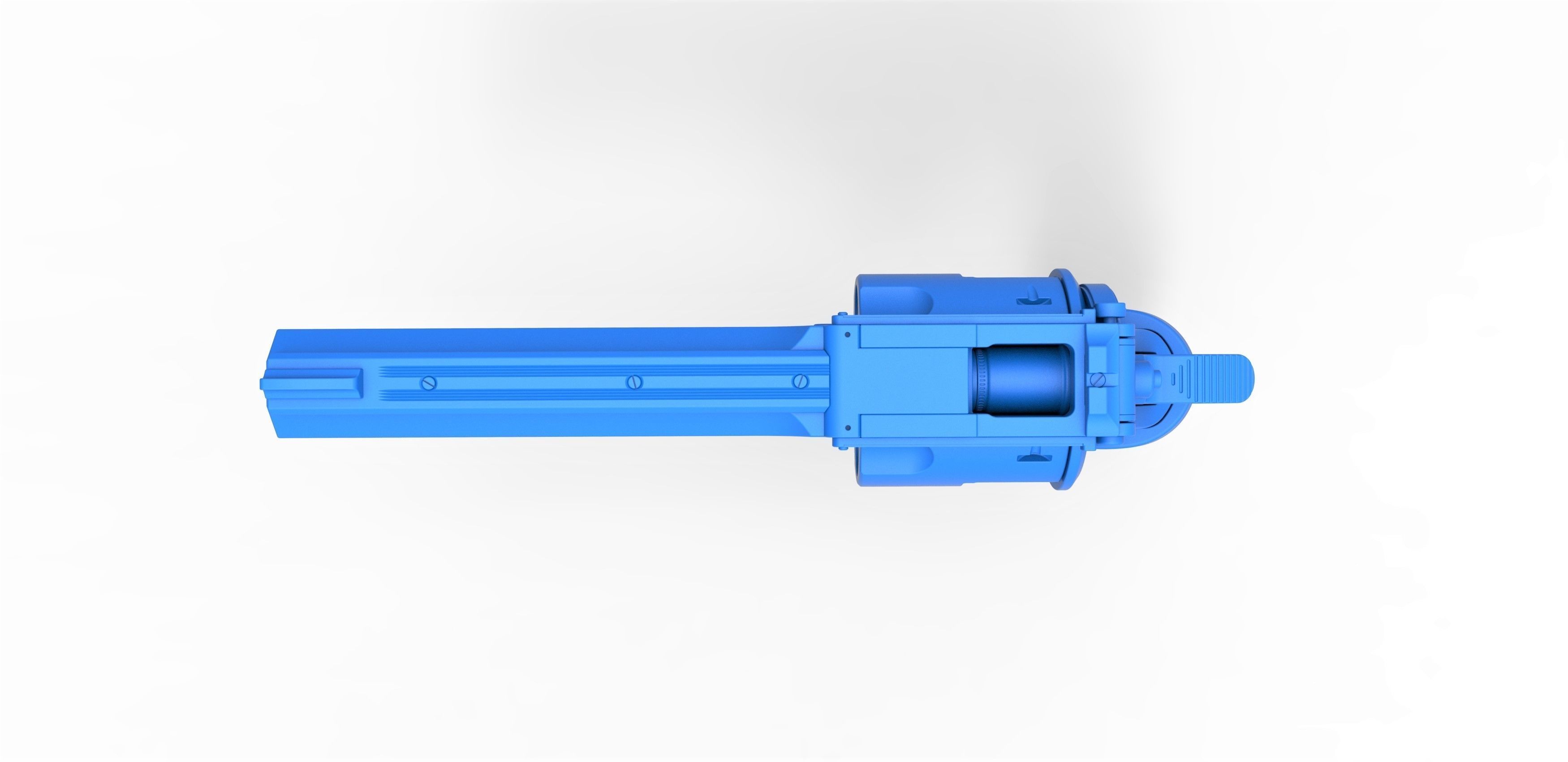 Samaritan Revolver from the movie Hellboy 2004 3D model | CGTrader