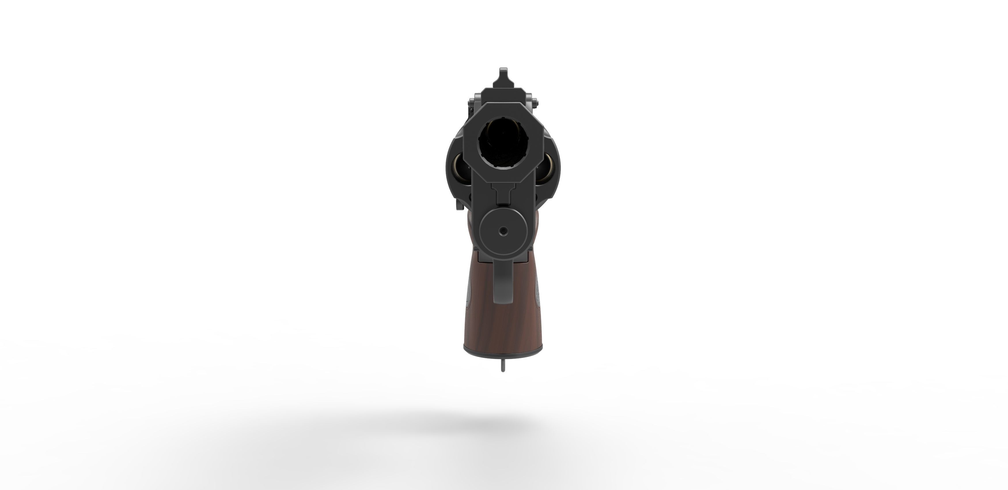 Samaritan Revolver from the movie Hellboy 2004 3D model | CGTrader
