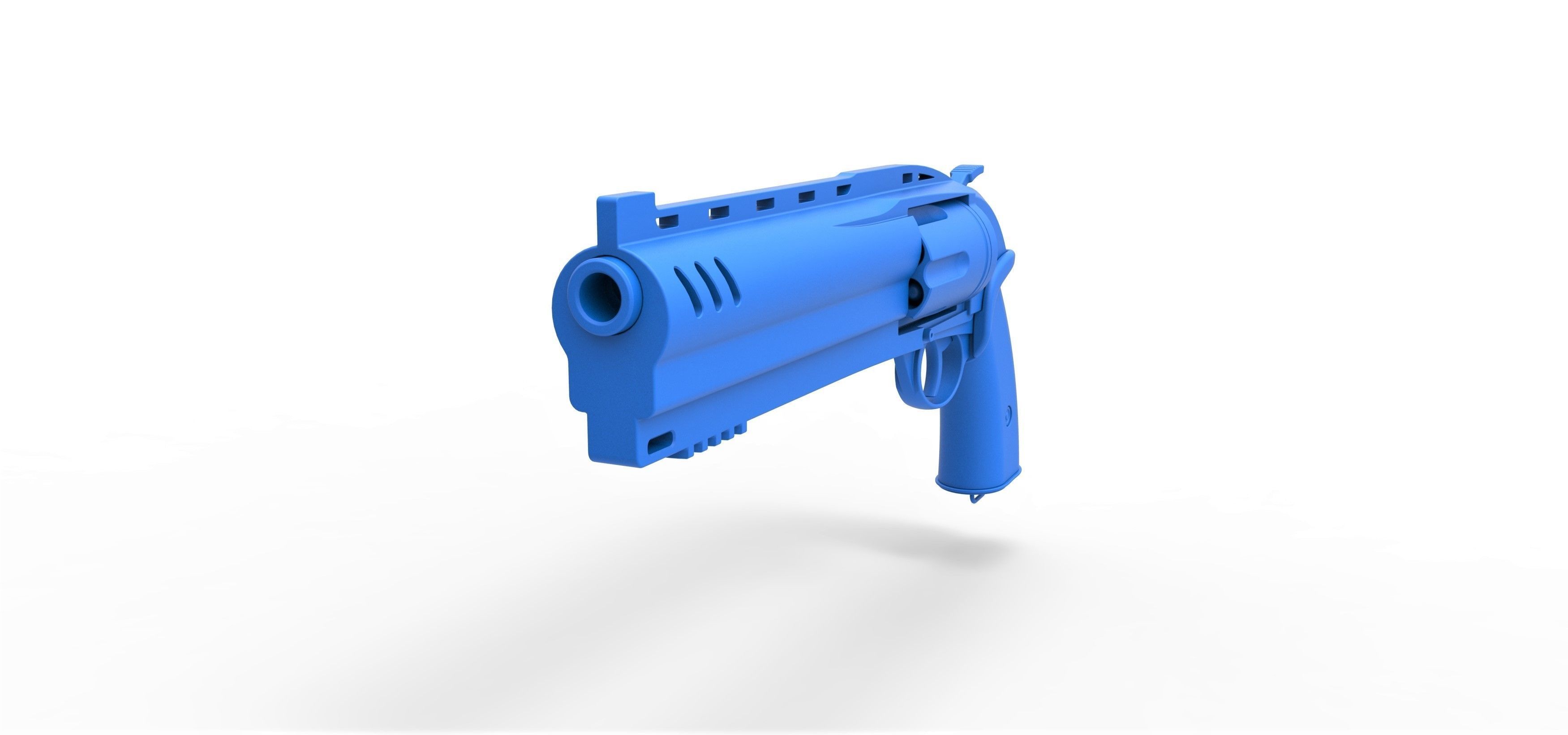 Samaritan Revolver from the movie Hellboy 2019 3D model | CGTrader