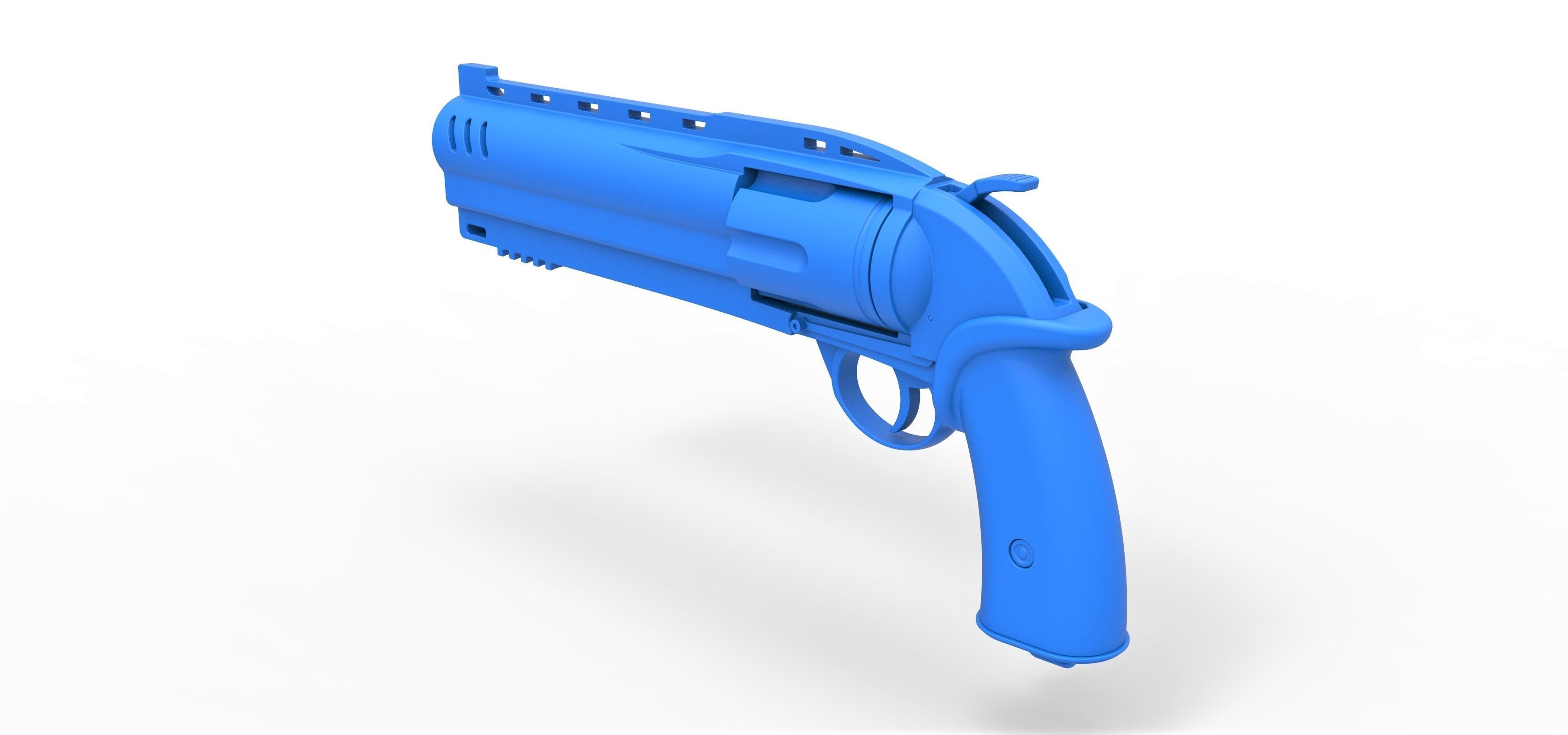 Samaritan Revolver from the movie Hellboy 2019 3D model | CGTrader