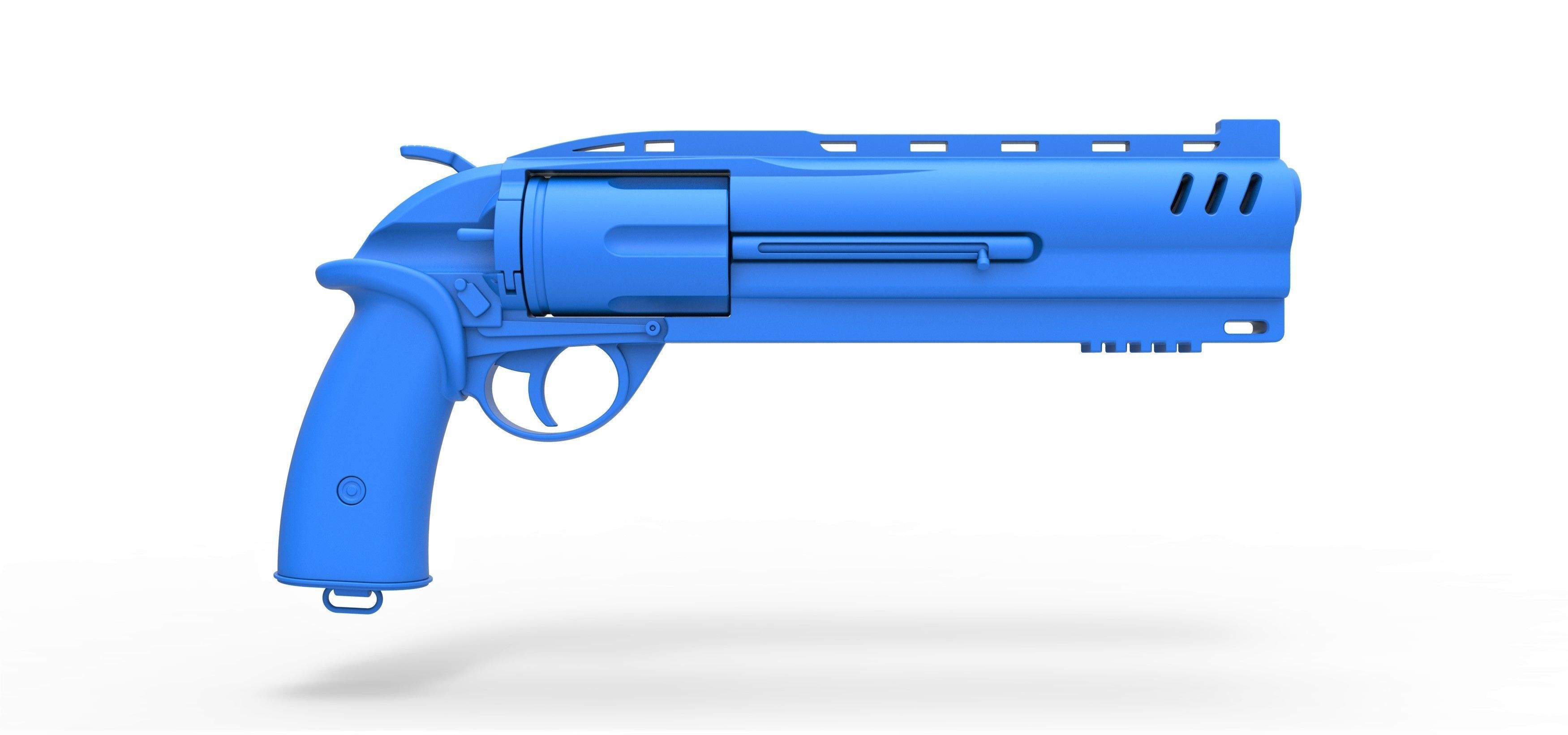 Samaritan Revolver from the movie Hellboy 2019 3D model | CGTrader