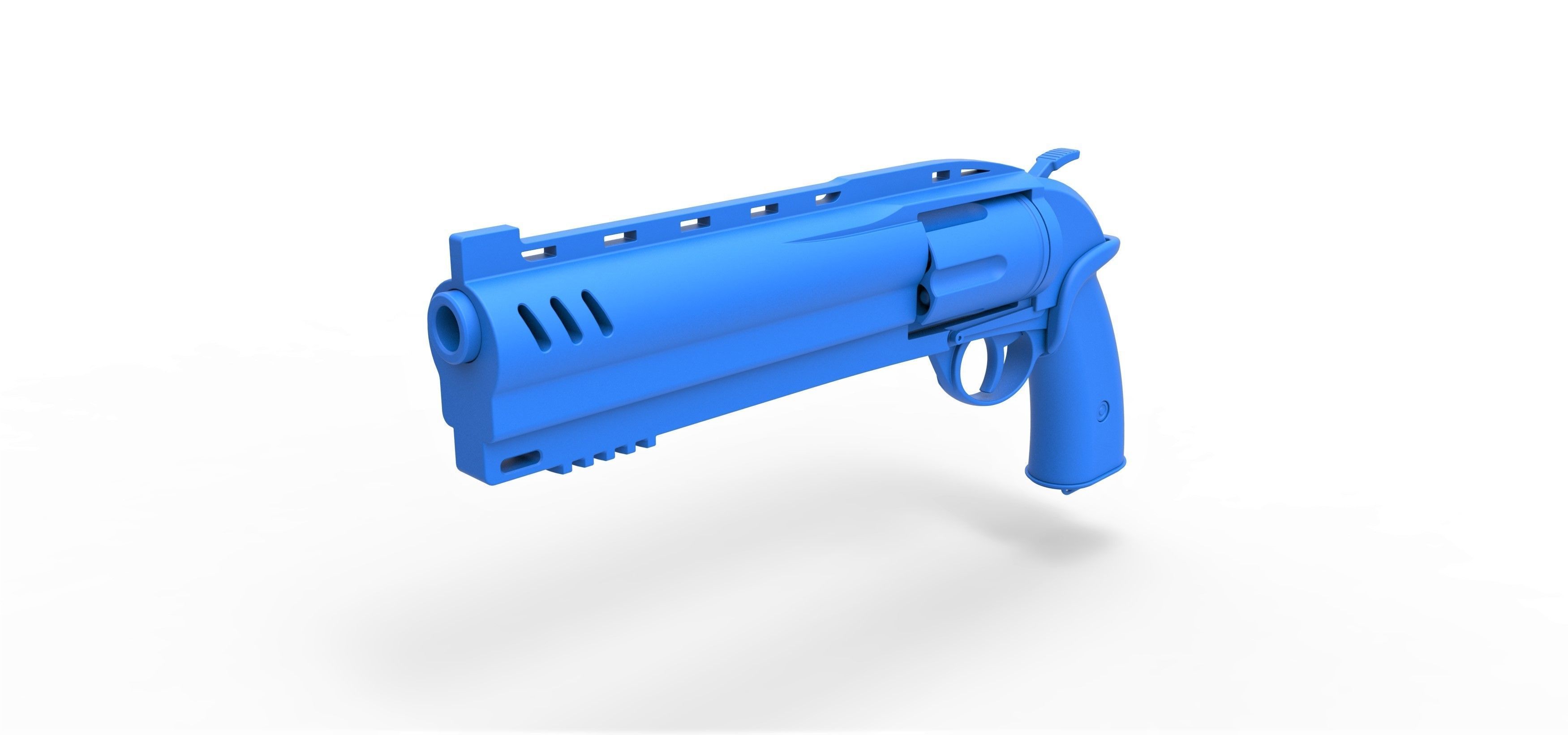 Samaritan Revolver from the movie Hellboy 2019 3D model | CGTrader