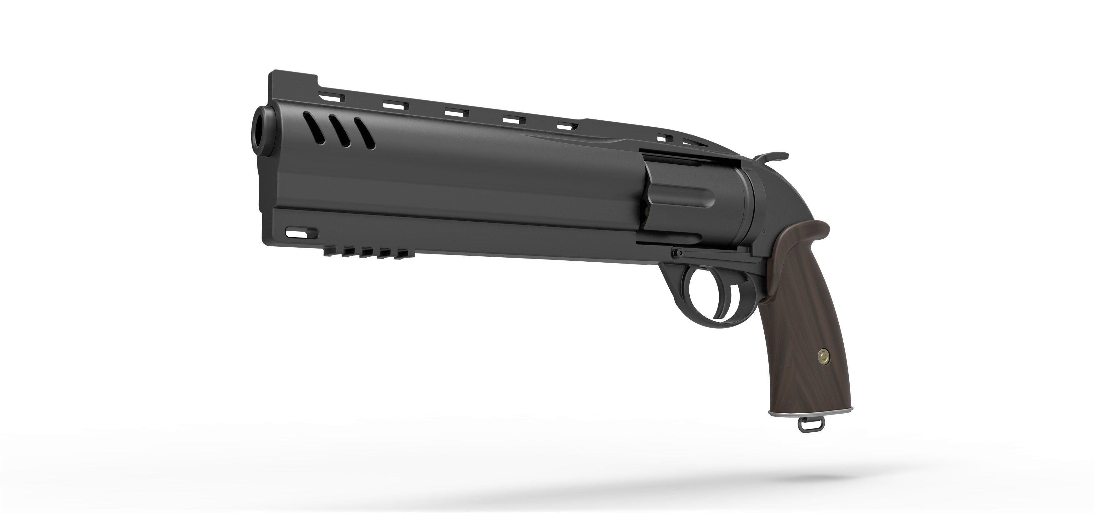 Samaritan Revolver from the movie Hellboy 2019 3D model | CGTrader