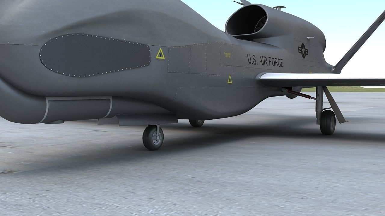 RQ-4 Global Hawk 3D model | CGTrader