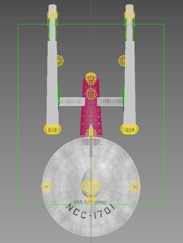 Star Trek The Original Series USS Enterprise free 3D model | CGTrader