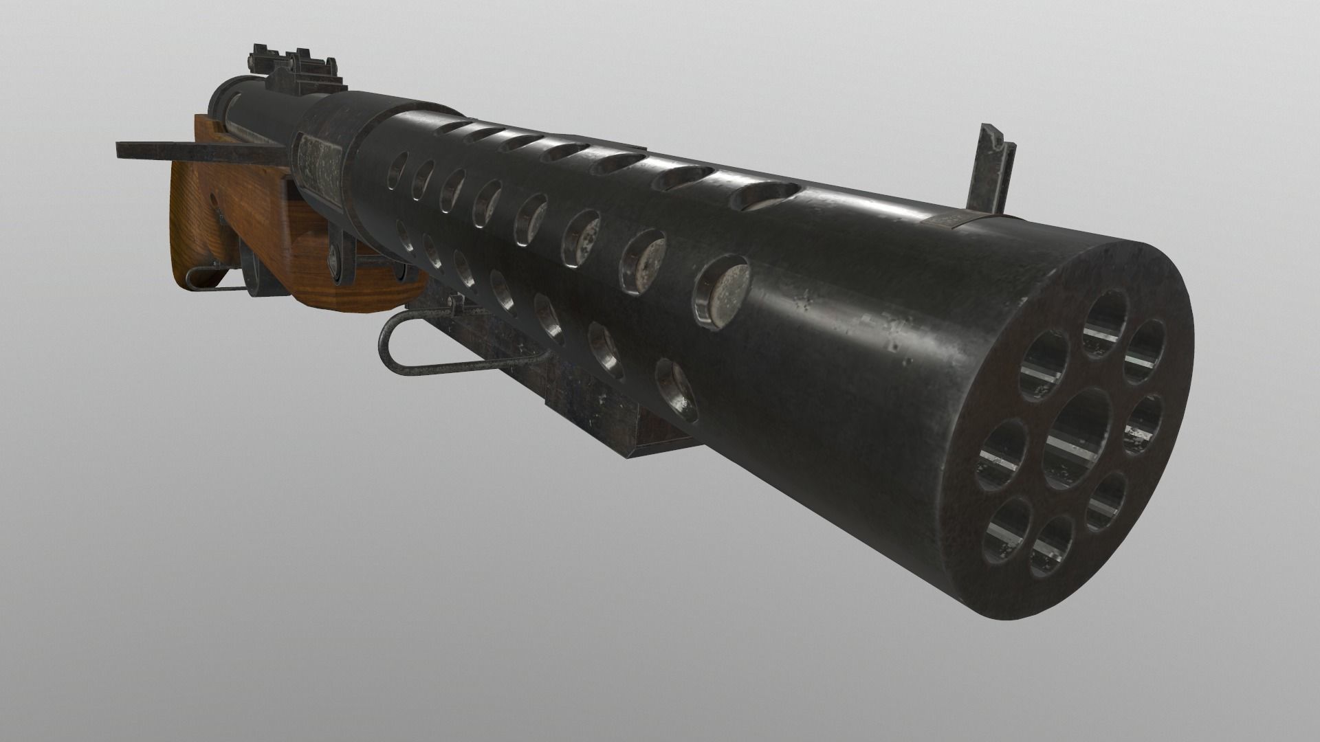 Assault rifle mp 28 3D model | CGTrader