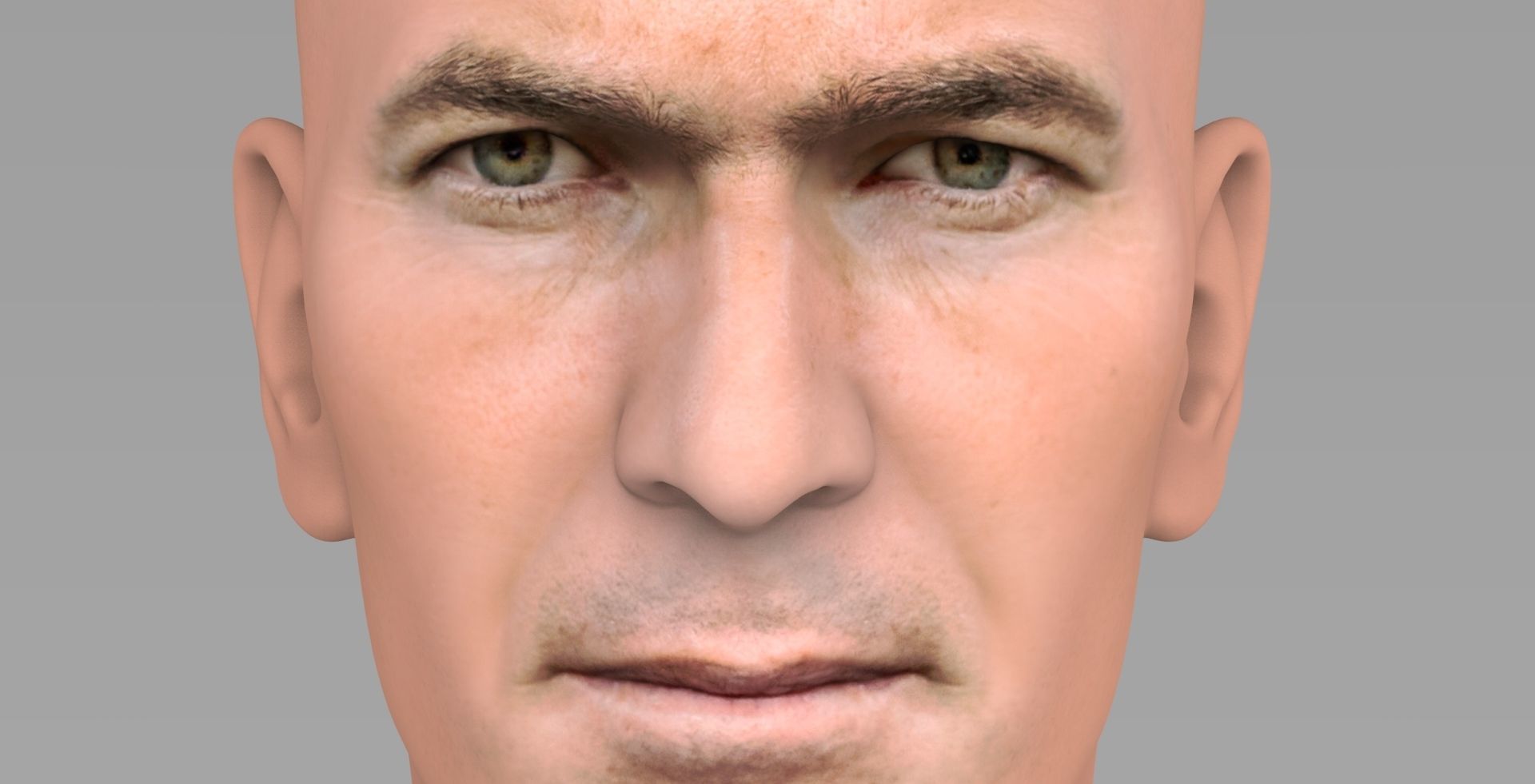 Zinedine Zidane 3D model | CGTrader