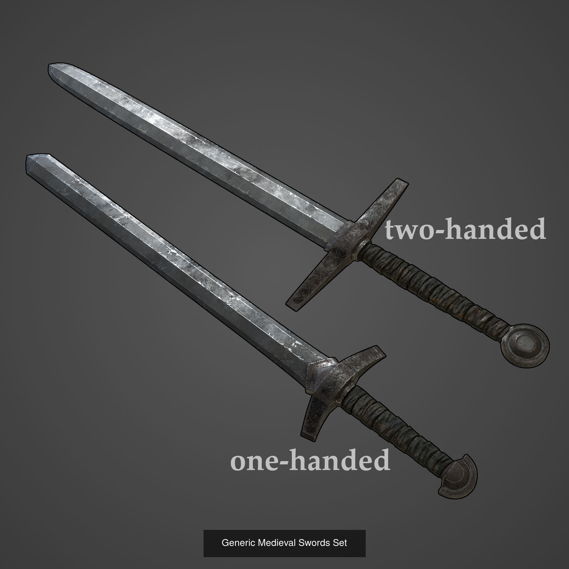 Next Gen AAA Basic Swords Collection | CGTrader