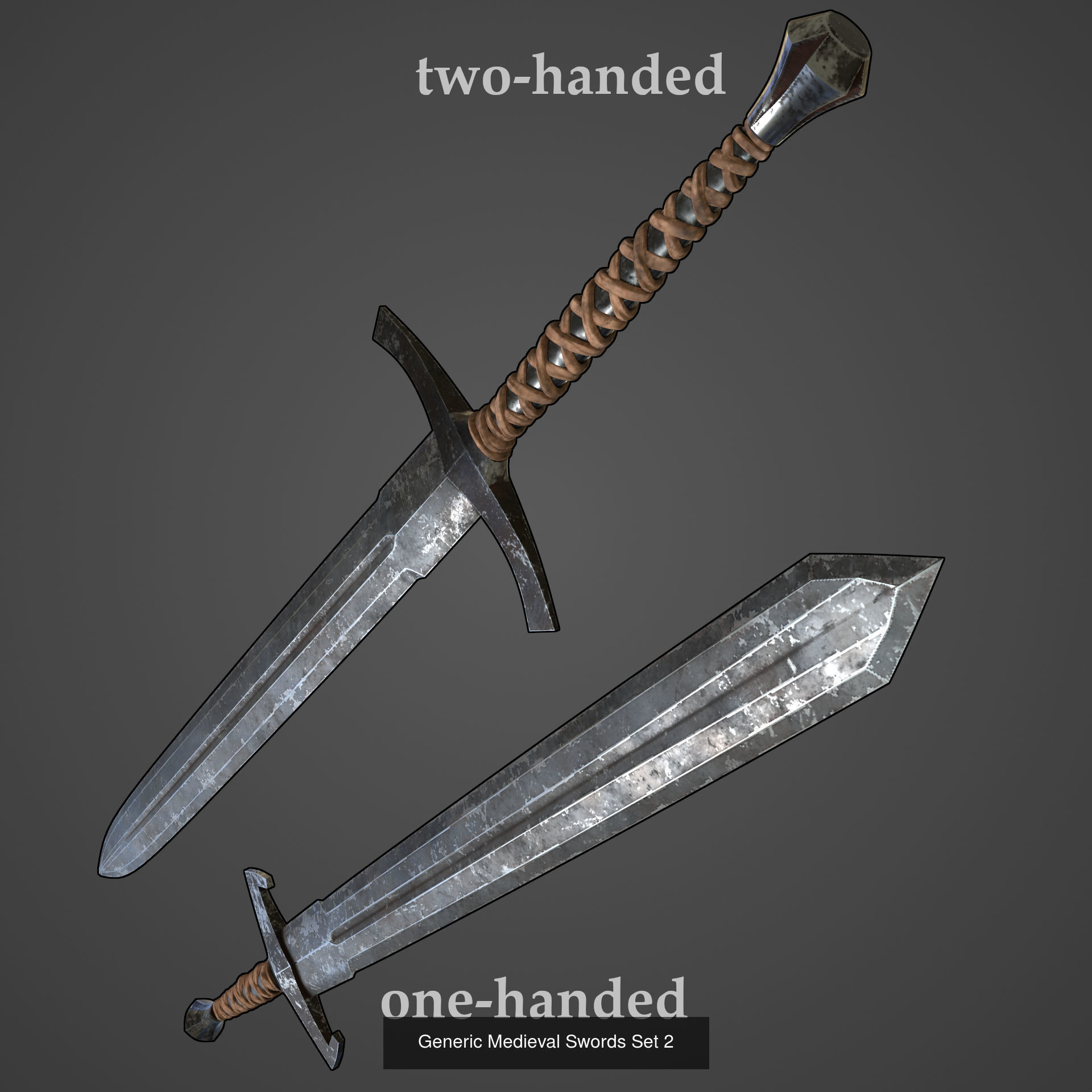 Next Gen AAA Basic Swords Collection VR / AR / low-poly | CGTrader