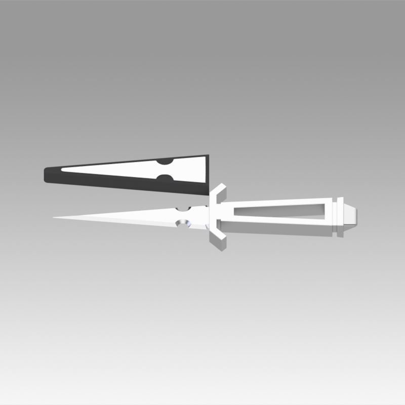 Star Trek TOS inspired Dagger and Agonizer prop as in Mirror 3D model ...