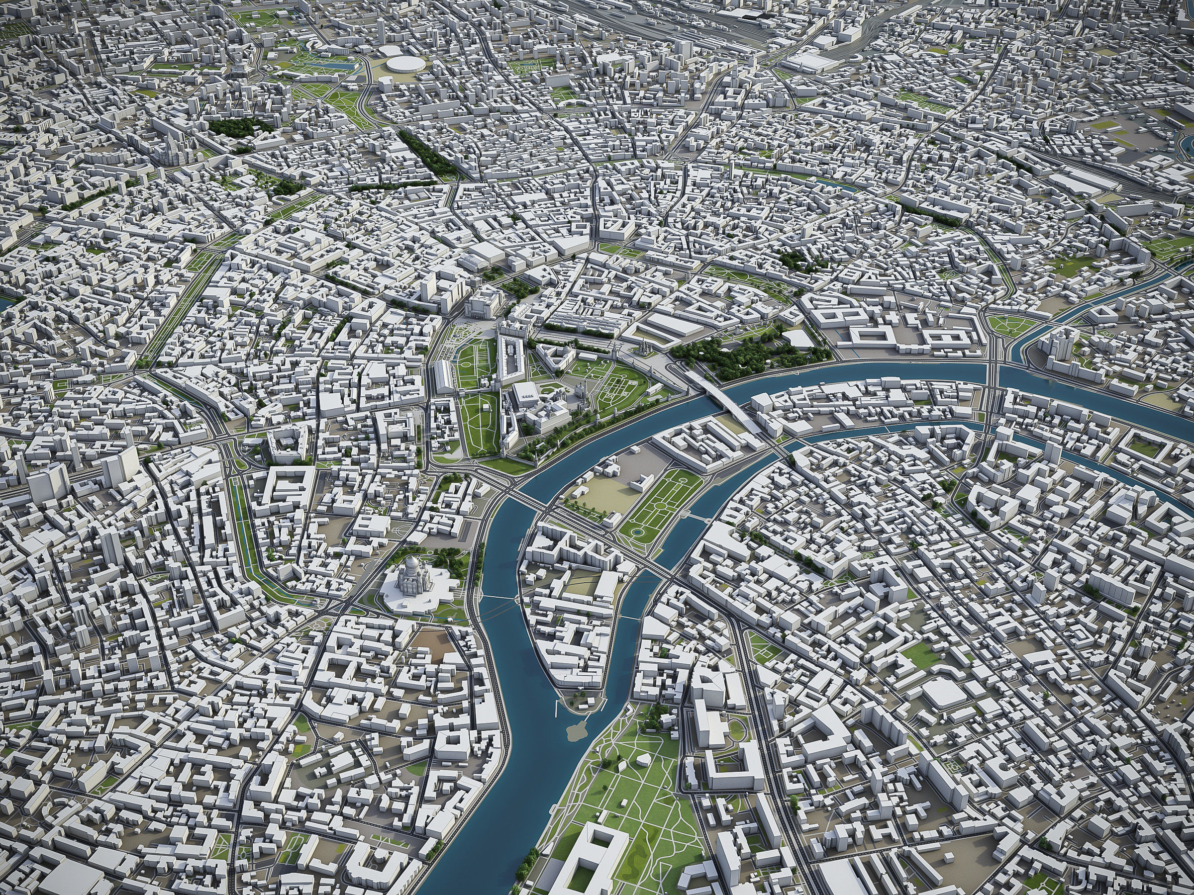 Moscow 3D Model Collection | CGTrader