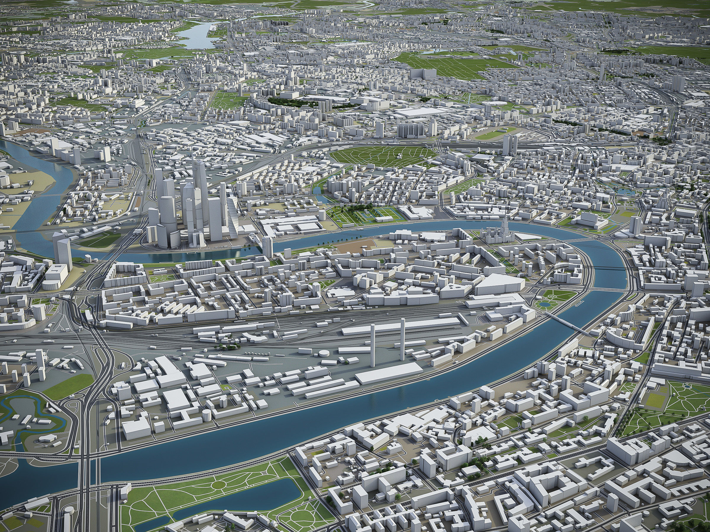 Moscow 3D Model Collection | CGTrader