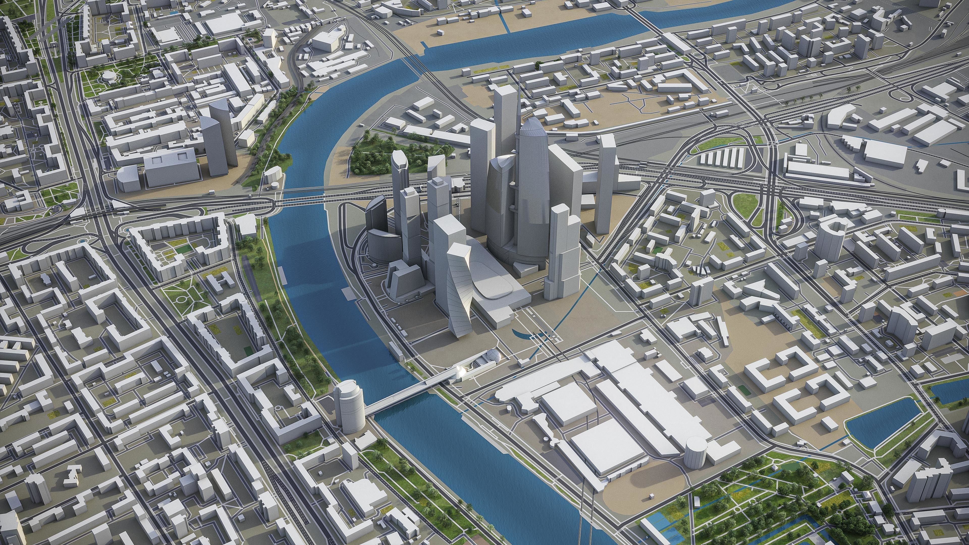 3D Model Collection Moscow VR / AR / low-poly | CGTrader