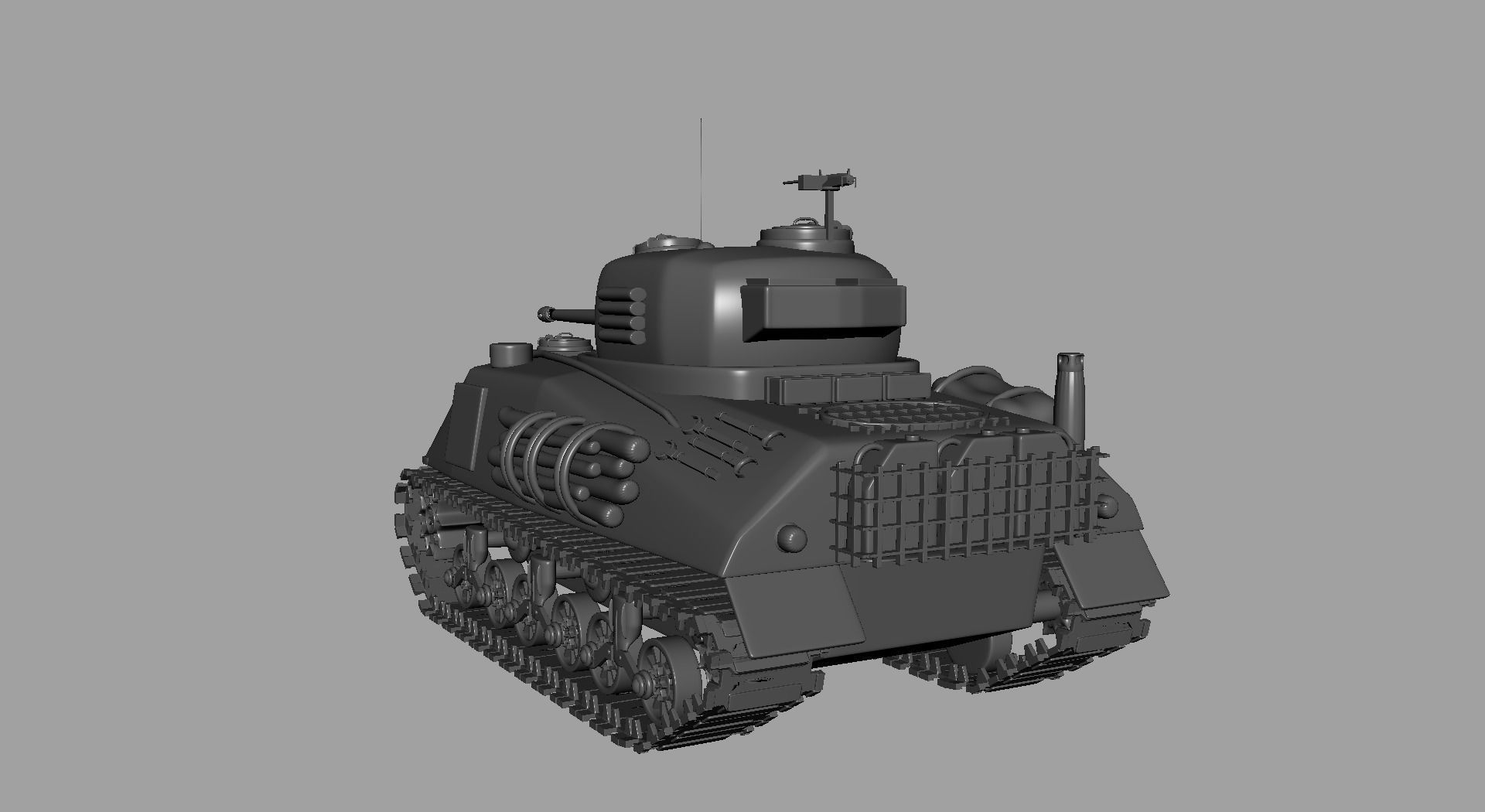 M4 Sherman Tank 3D model | CGTrader