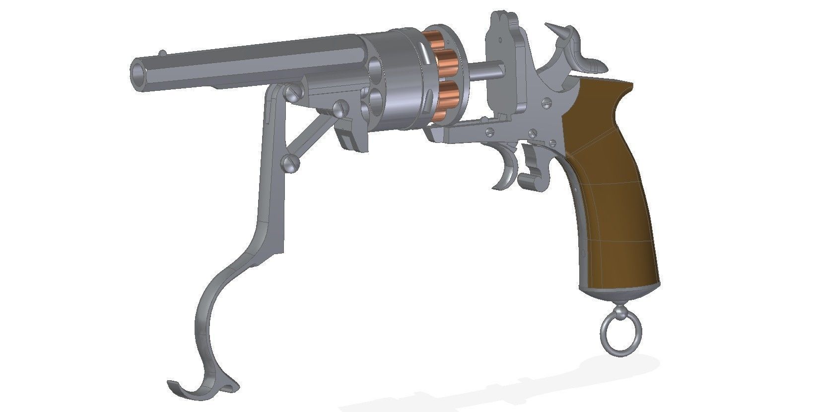 Russian Galand 3D model | CGTrader
