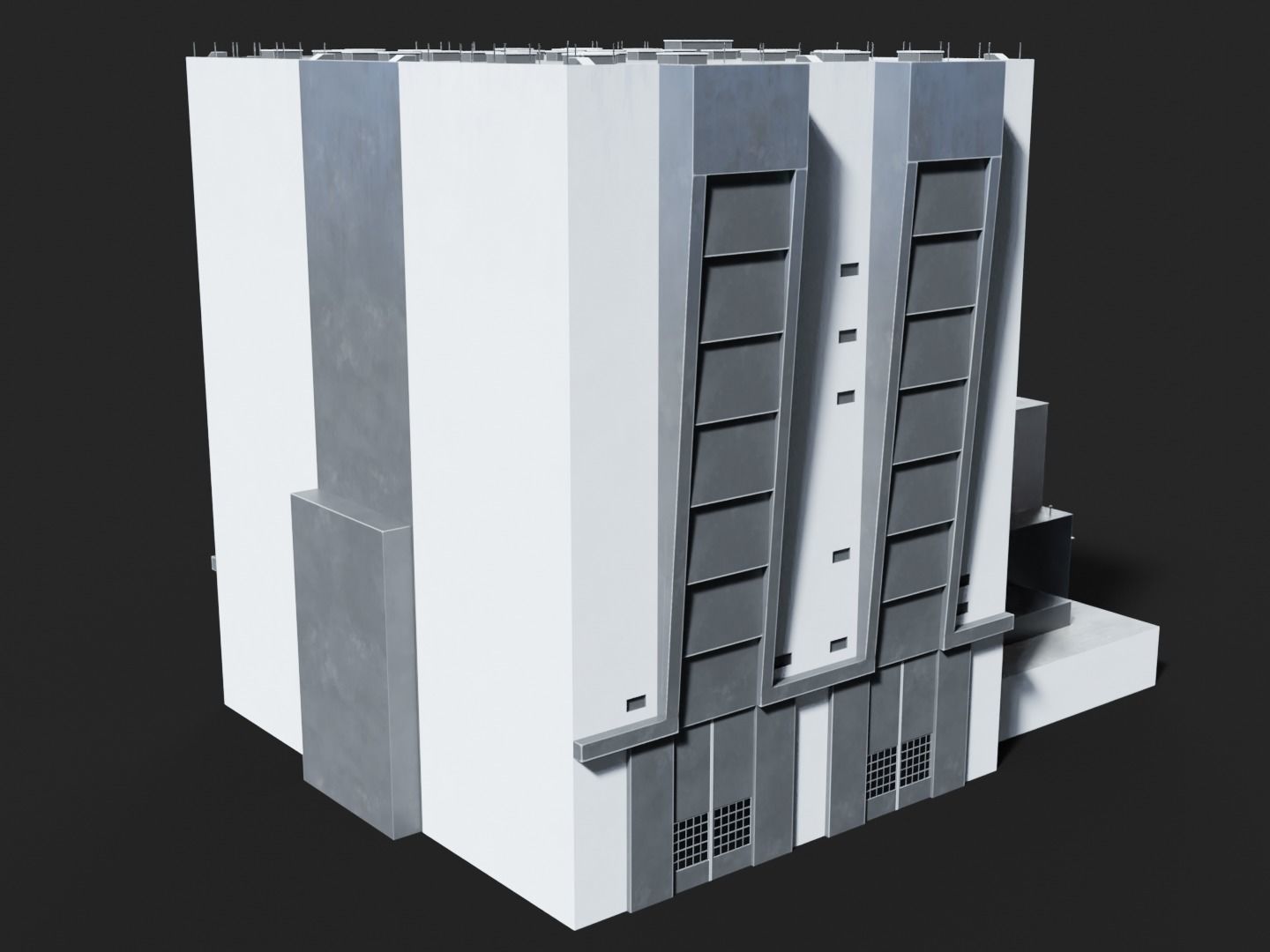 3D model NASA Vehicle Assembly Building VR / AR / low-poly | CGTrader