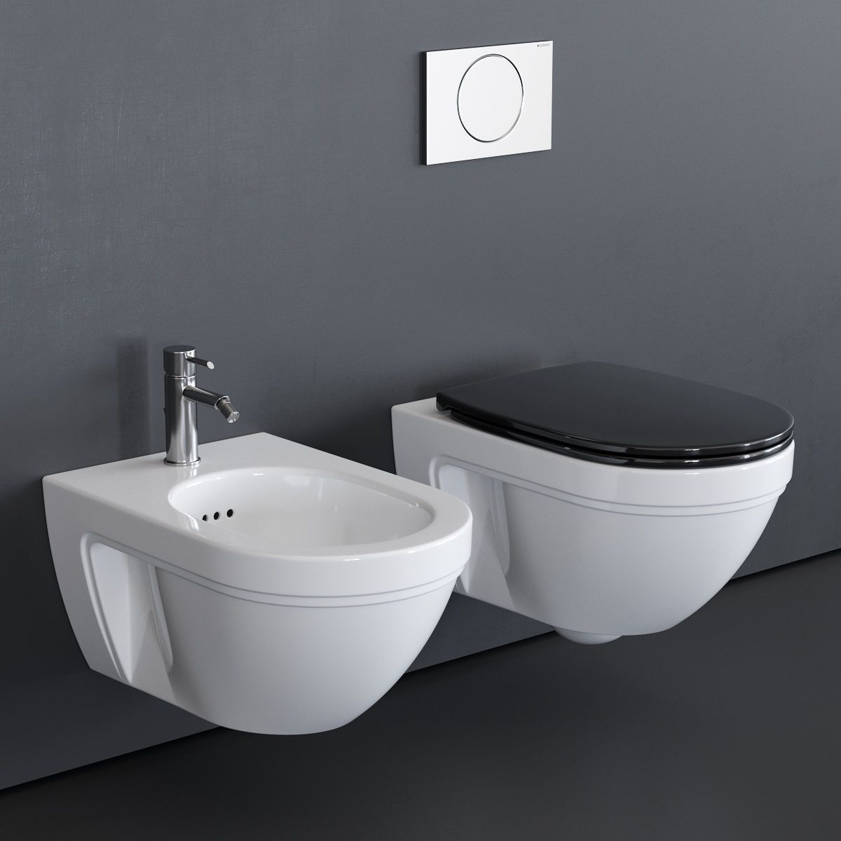 Ceramica Catalano Canova Royal Wall-Hung WC 3D model