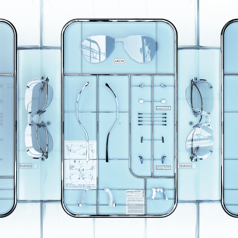 Lab Glasses Concept Art 3D file 3D model | CGTrader