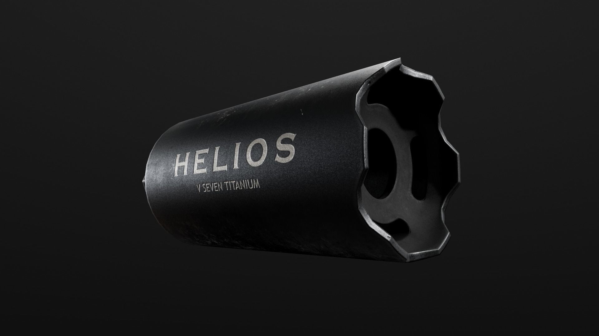 3D model V Seven Weapon Systems Helios Linear Compensator 45ACP VR / AR ...