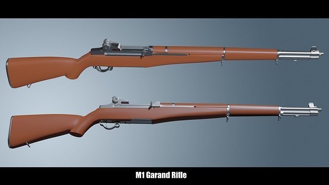 M1 Garand High Poly 3D model | CGTrader