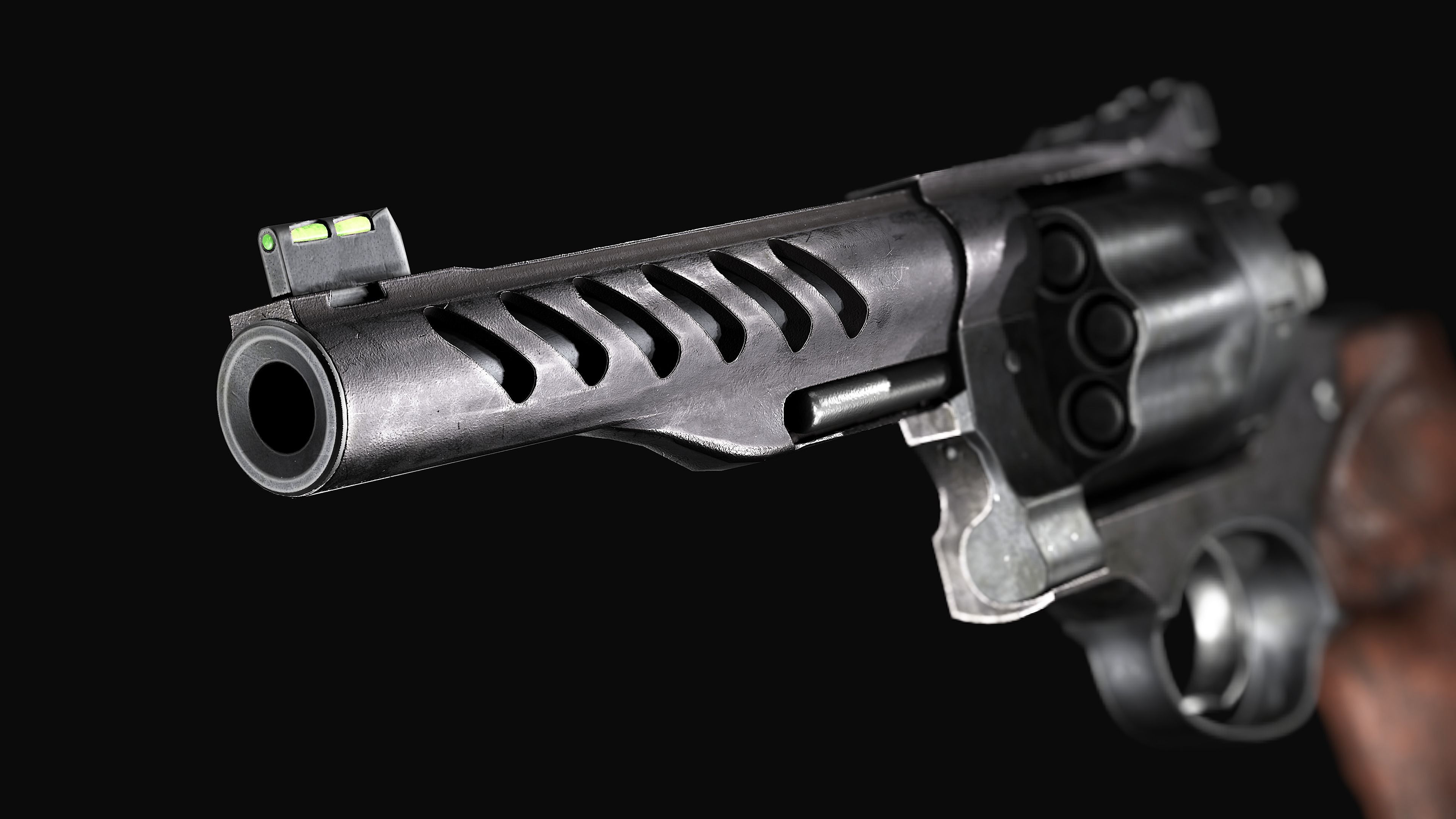 3D model GP100 Revolver VR / AR / low-poly | CGTrader