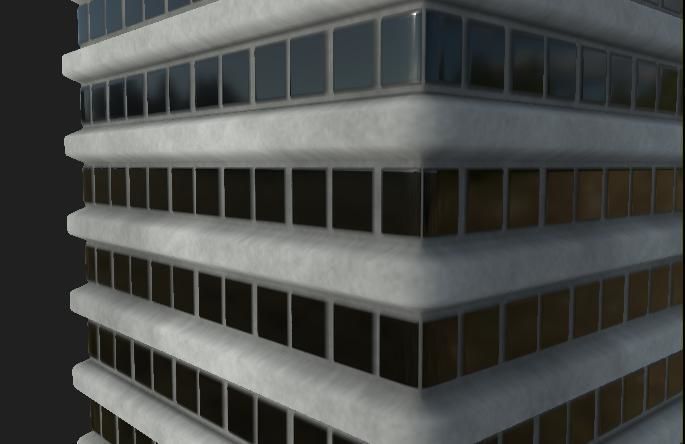 Texture Ultra Low-Res Urban Building Facade Pack 256x256 VR / AR / low ...