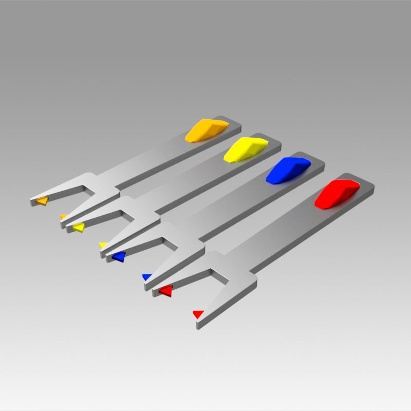 Star Trek Original Series Scotty Calibration Spanner tool prop 3D model ...