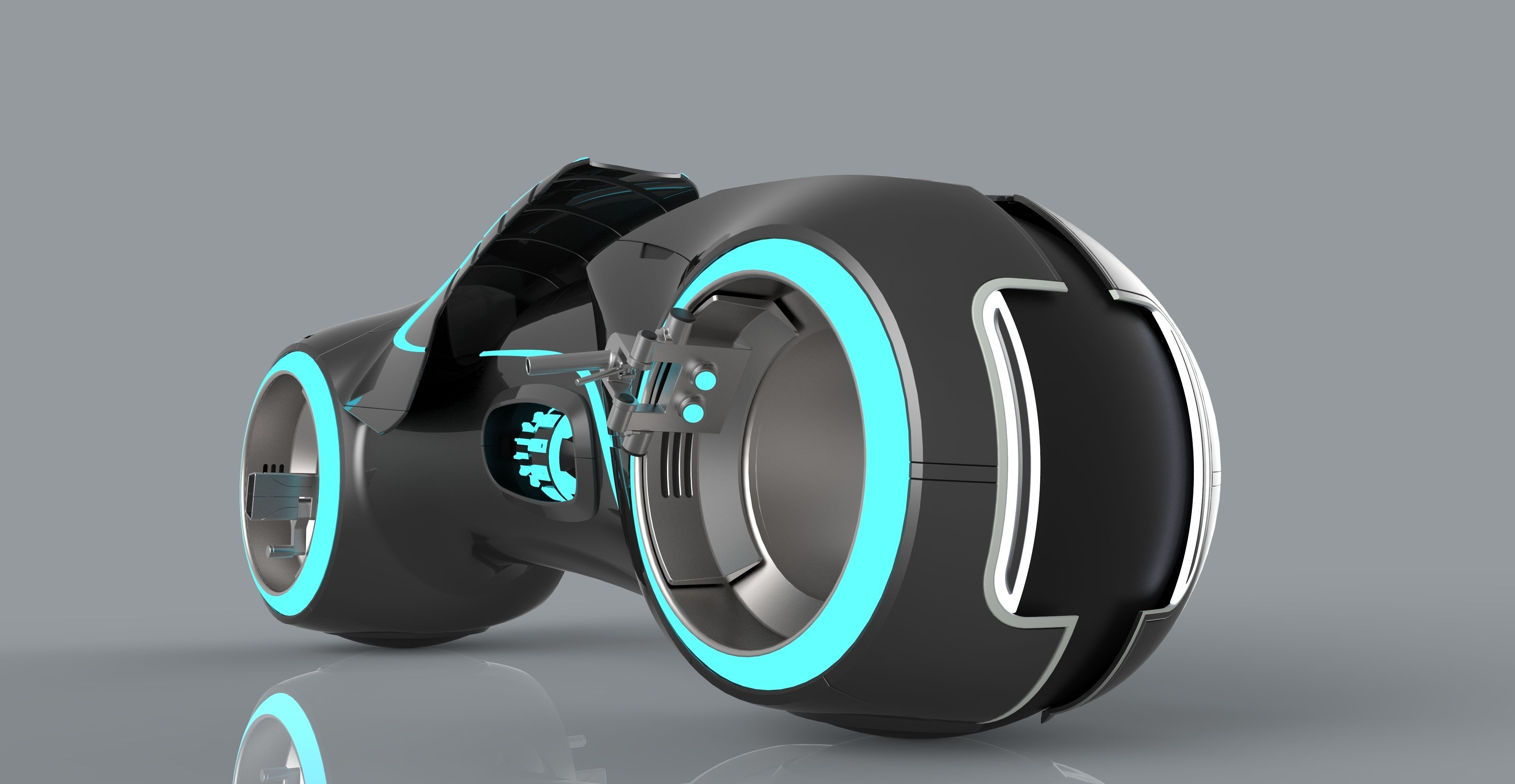 Tron Legacy Lightcycle 3D model | CGTrader