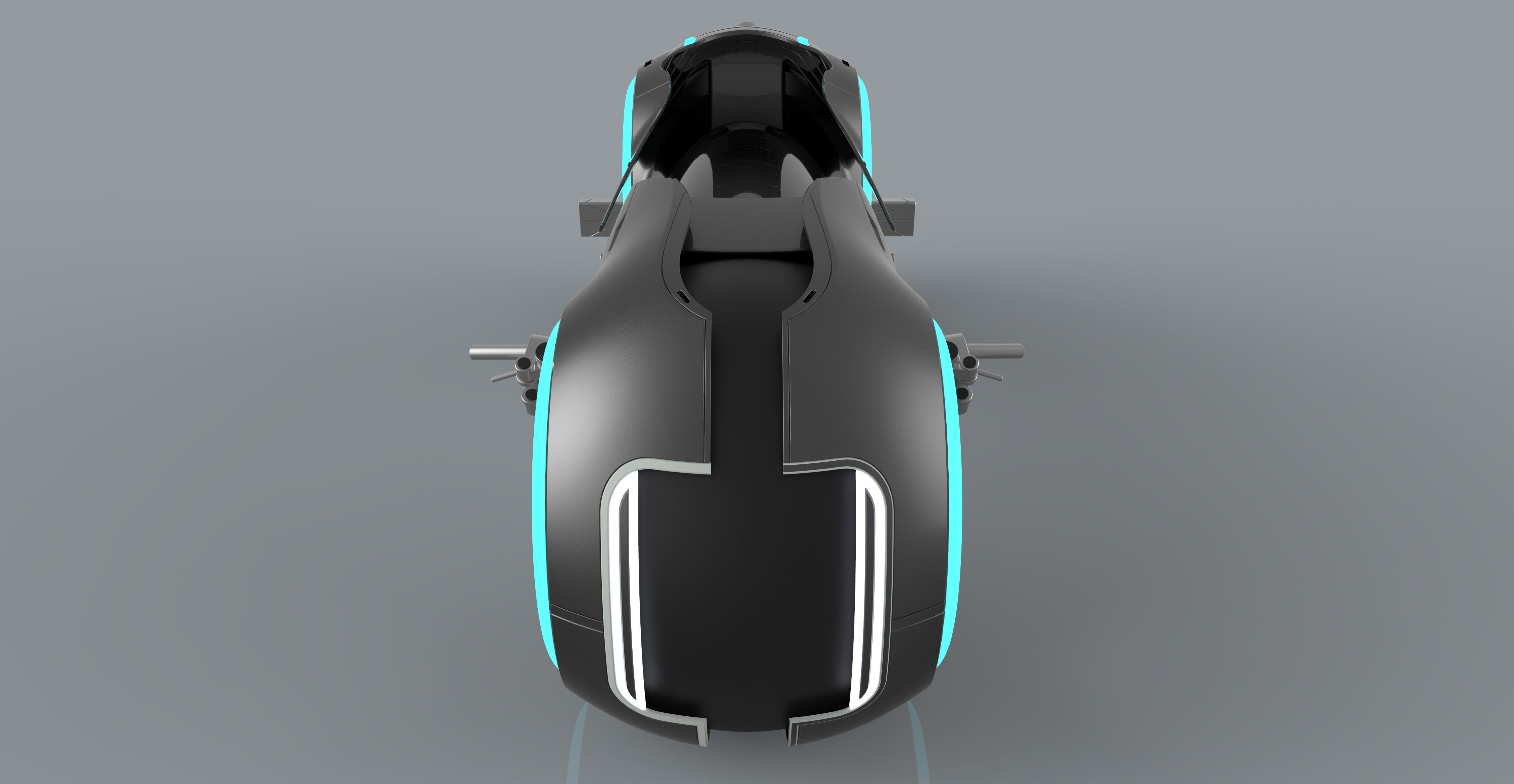 Tron Legacy Lightcycle 3D model | CGTrader