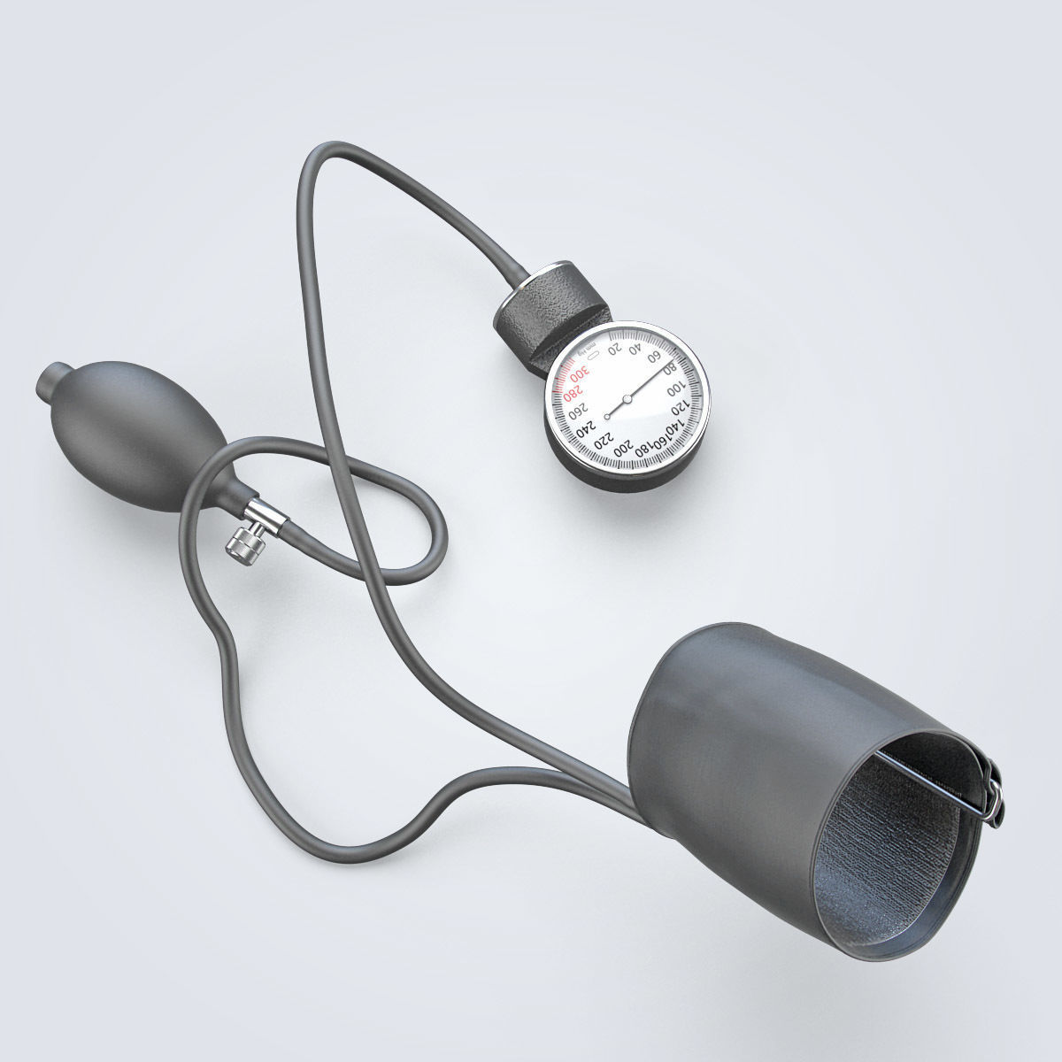 Sphygmomanometer 3D model | CGTrader