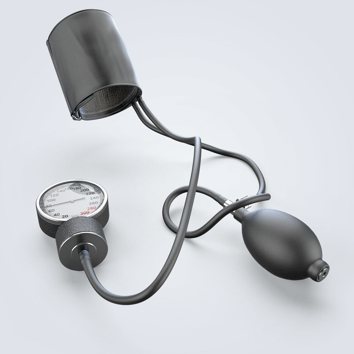 Sphygmomanometer 3D model | CGTrader