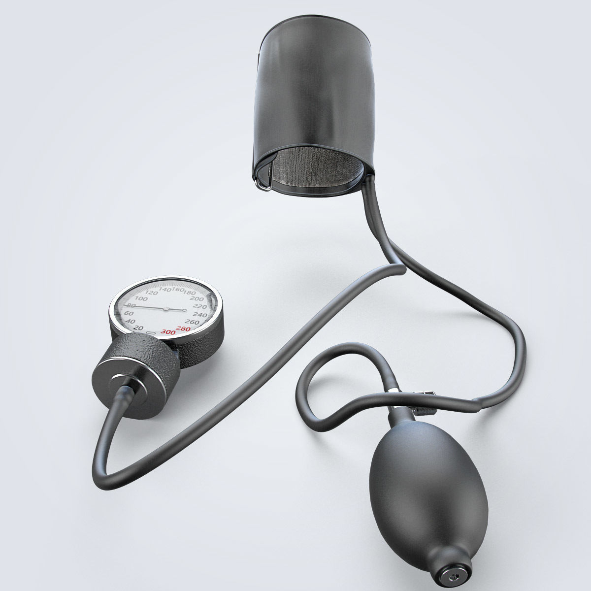 Sphygmomanometer 3D model | CGTrader