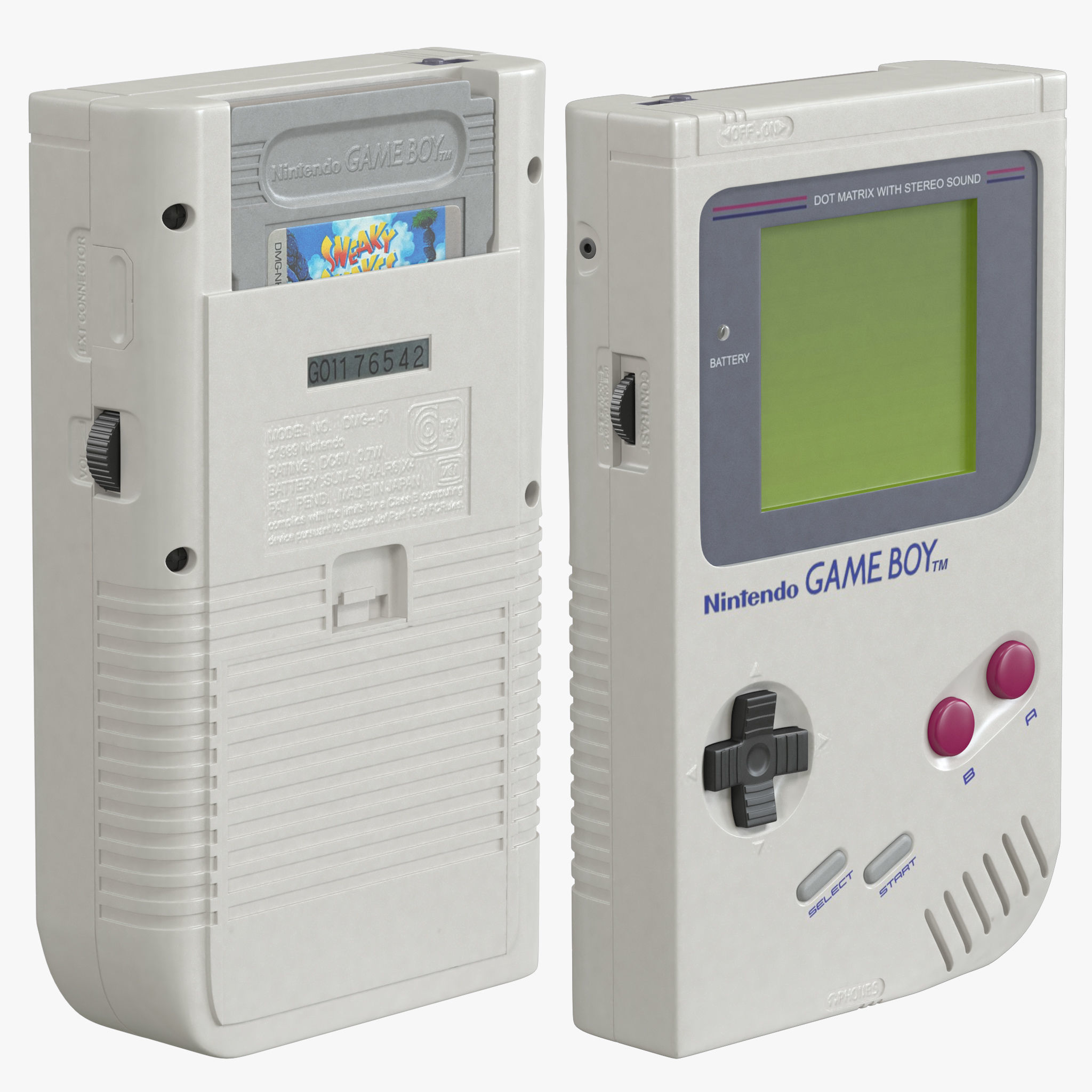 Nintendo Game Boy 3D model | CGTrader