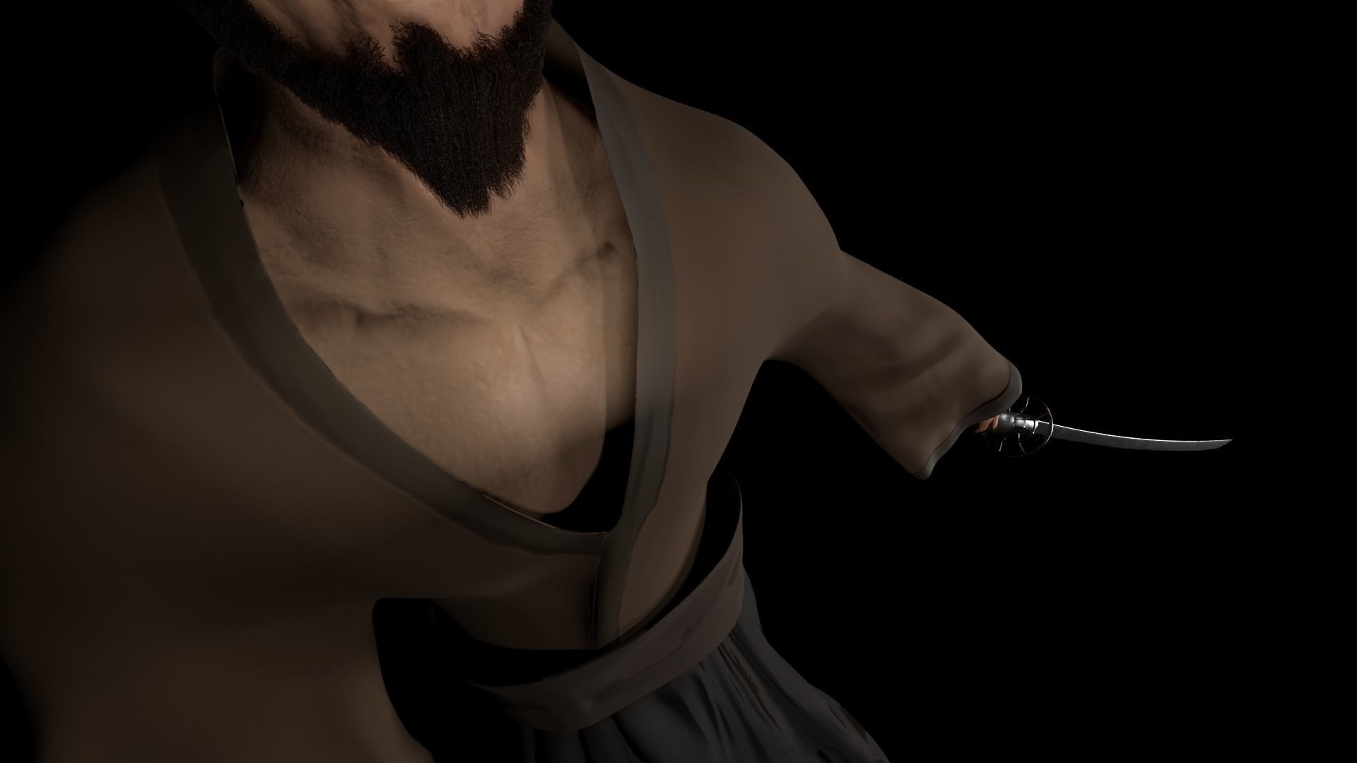 Samurai Yo 3D model | CGTrader