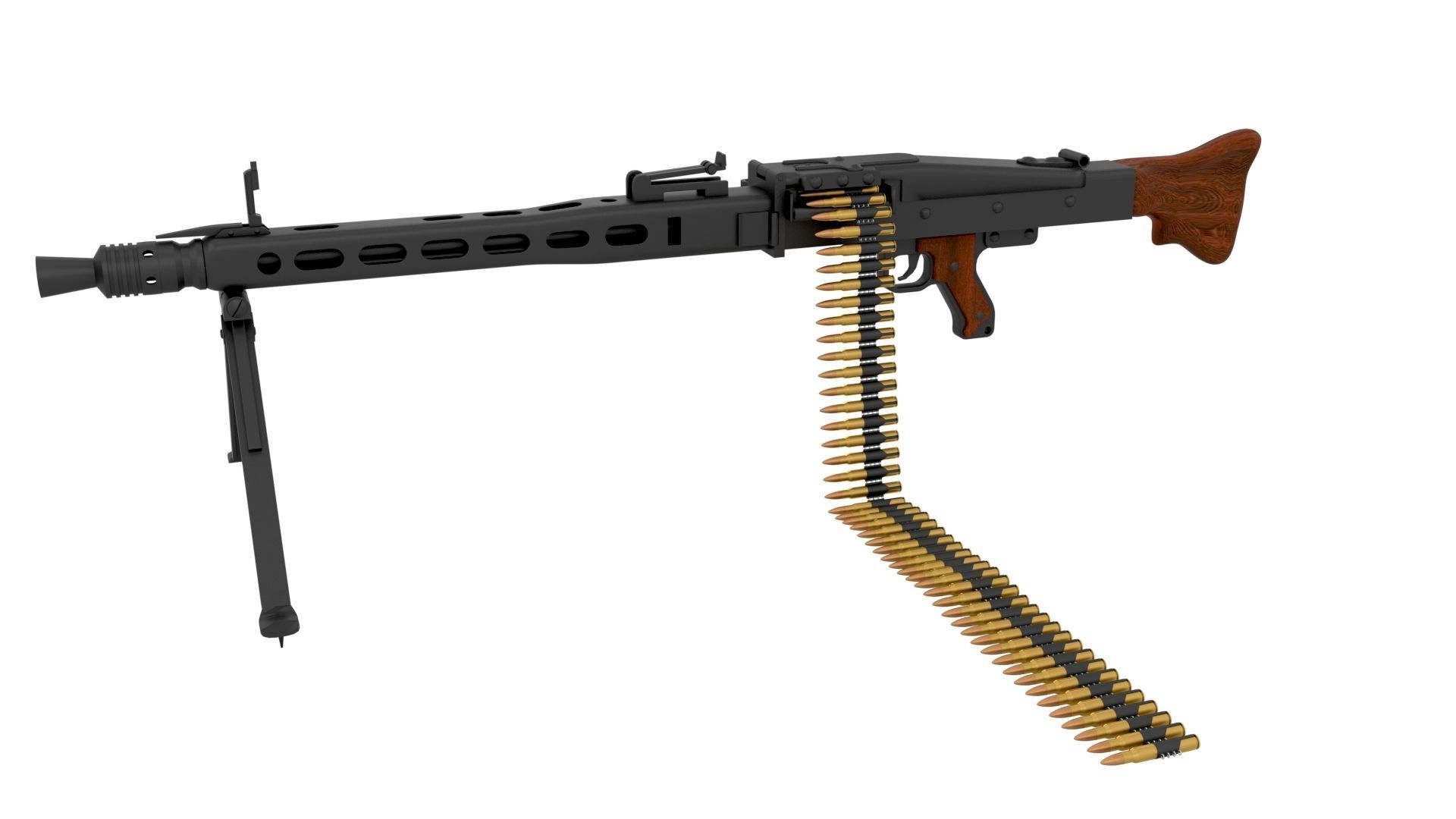 WW2 Machine Gun Pack 3D model | CGTrader