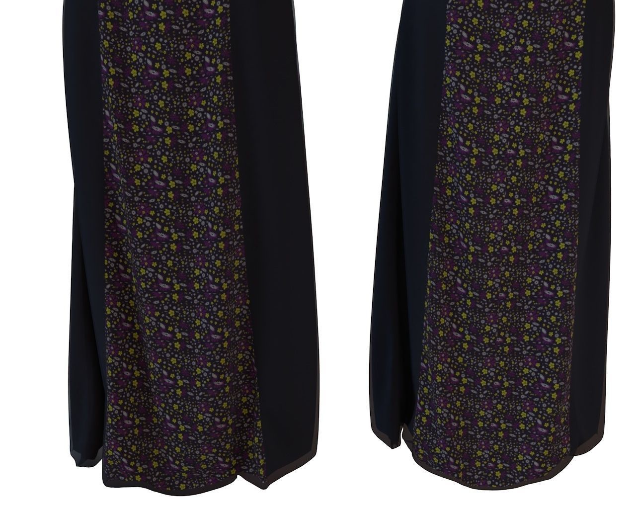 Stylish Designer Women Princess Panel Dress 3D model 3D model | CGTrader