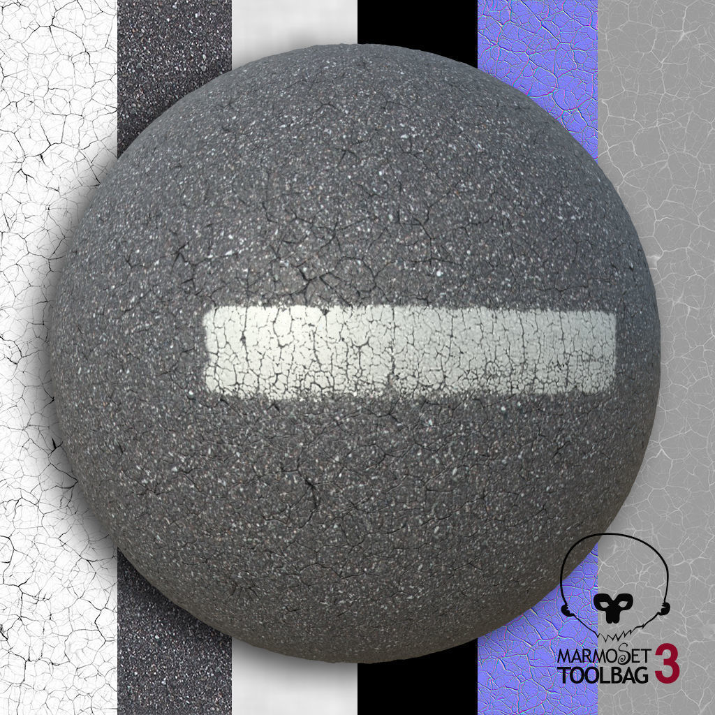 Asphalt 01 - PBR Texture | CGTrader