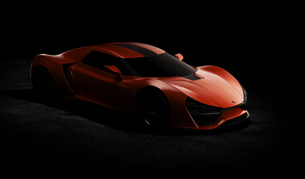 Trion Nemesis 2016 Supercar 3D model | CGTrader
