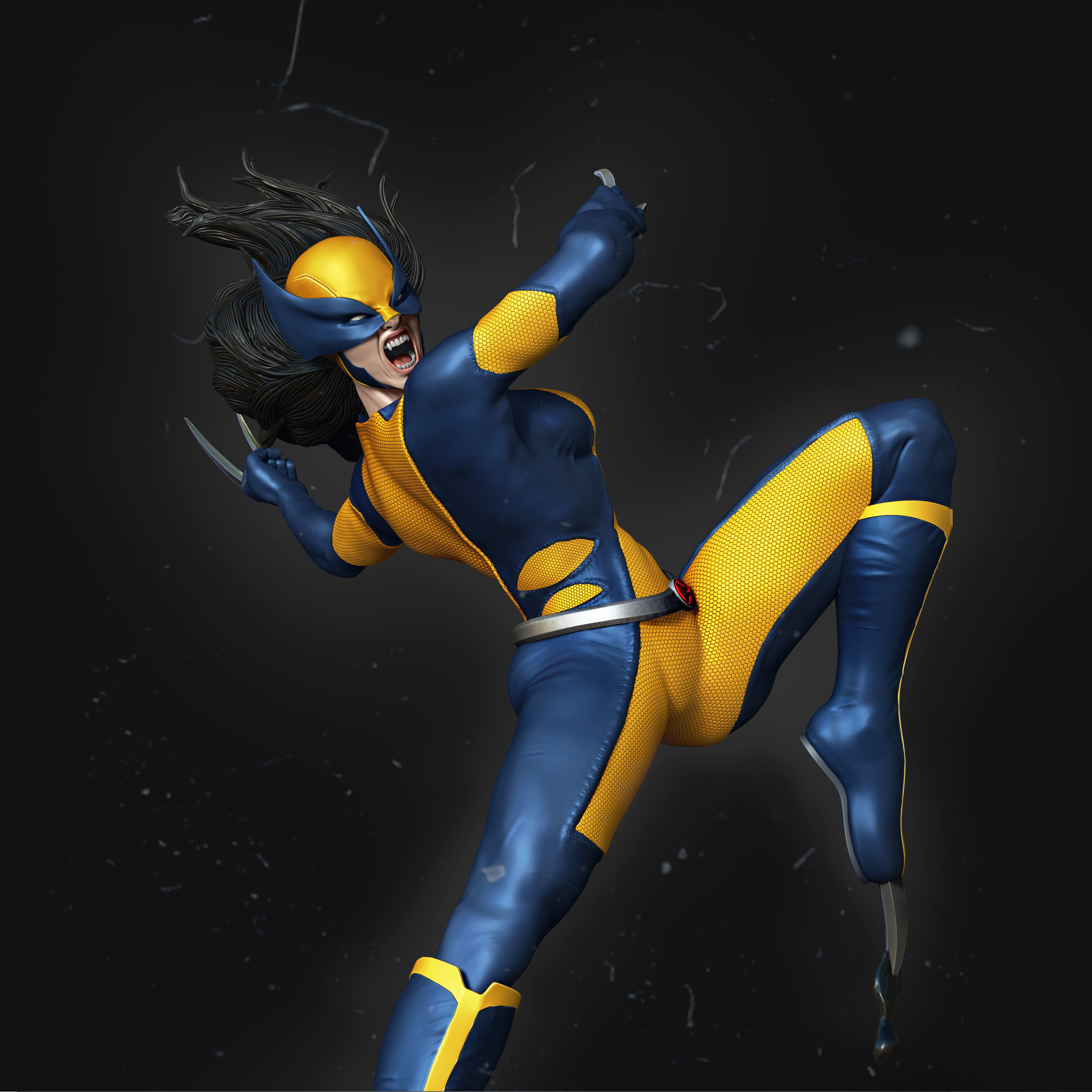 X - 23 3D model 3D printable | CGTrader
