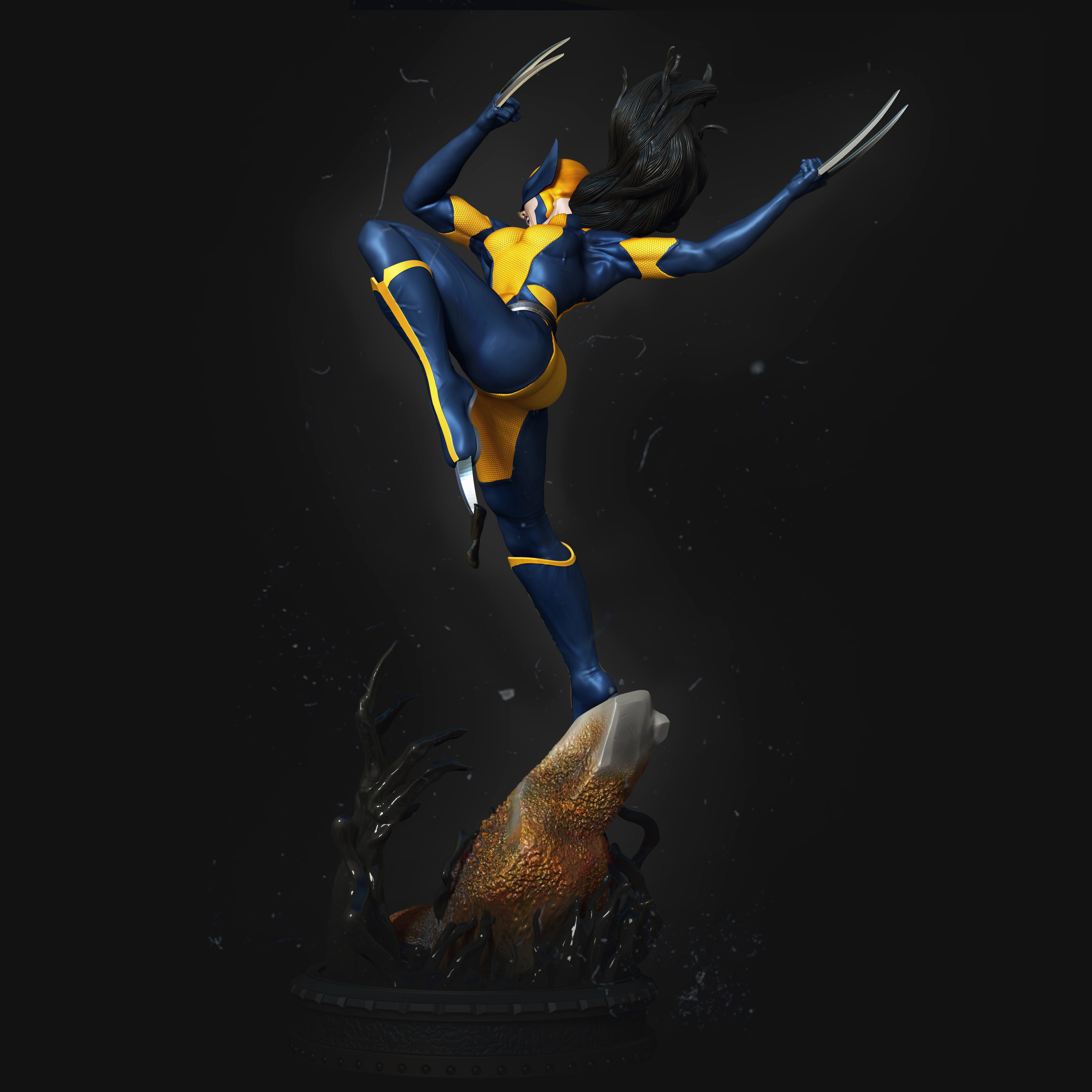 X - 23 3D model 3D printable | CGTrader