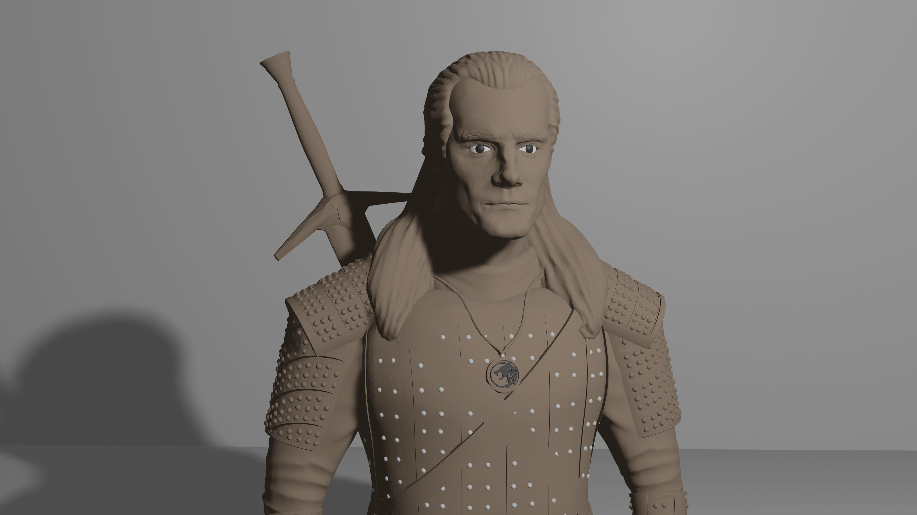 THE WITCHER 3D model 3D printable | CGTrader