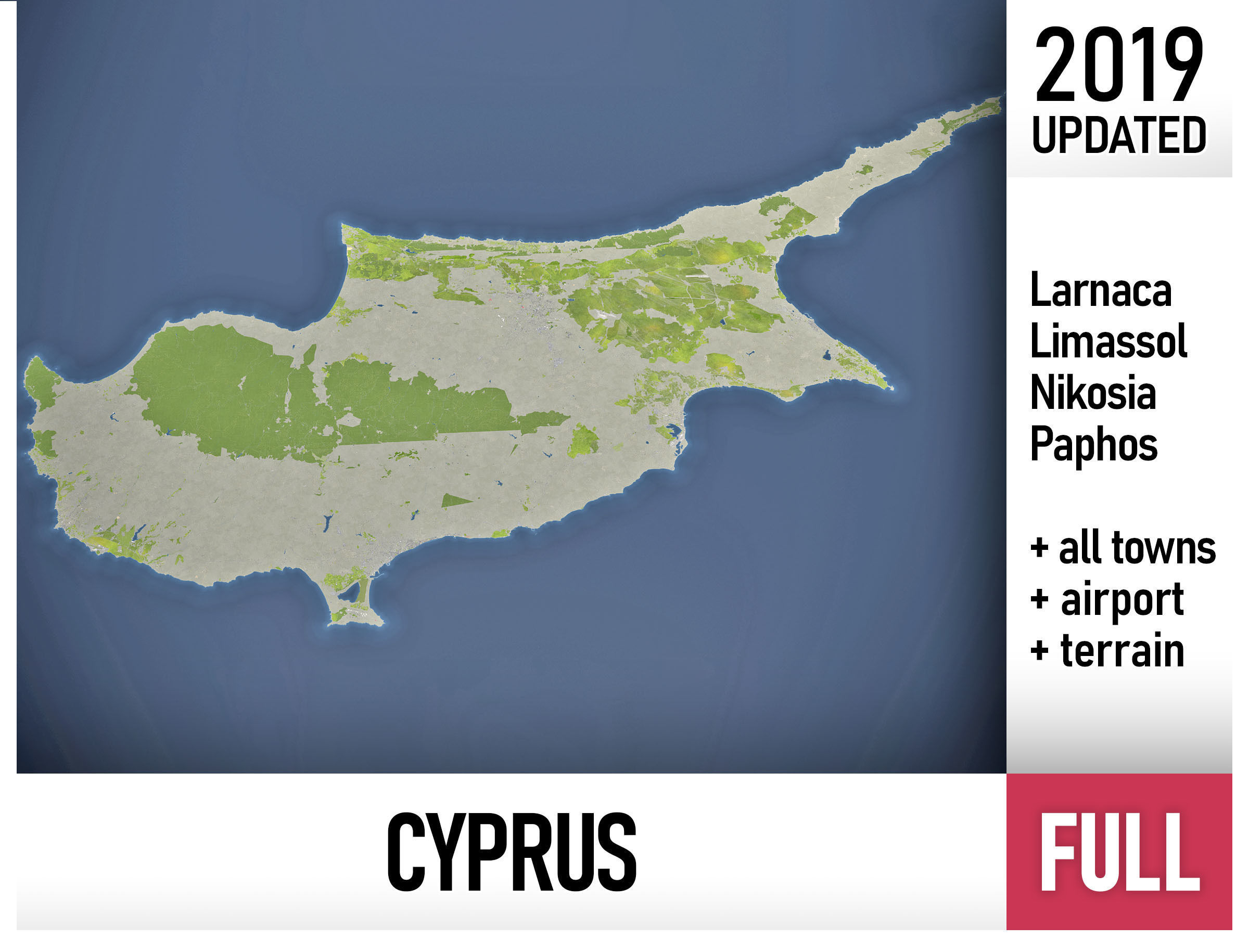 Cyprus - full country - and cities 3D Model Collection | CGTrader