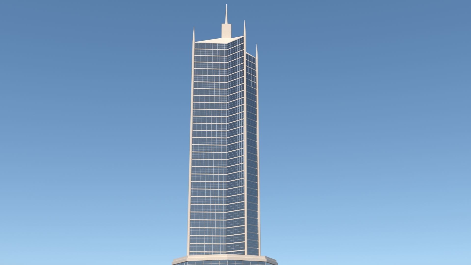 Skyscraper building free 3D model | CGTrader