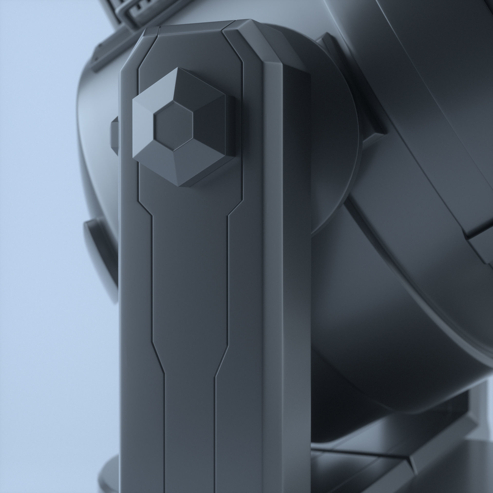 Batman searchlight 3D model | CGTrader