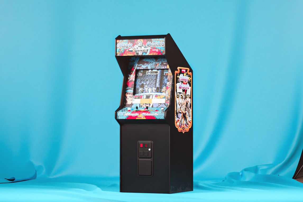 Arcade machine - Magic Sword 3D model | CGTrader