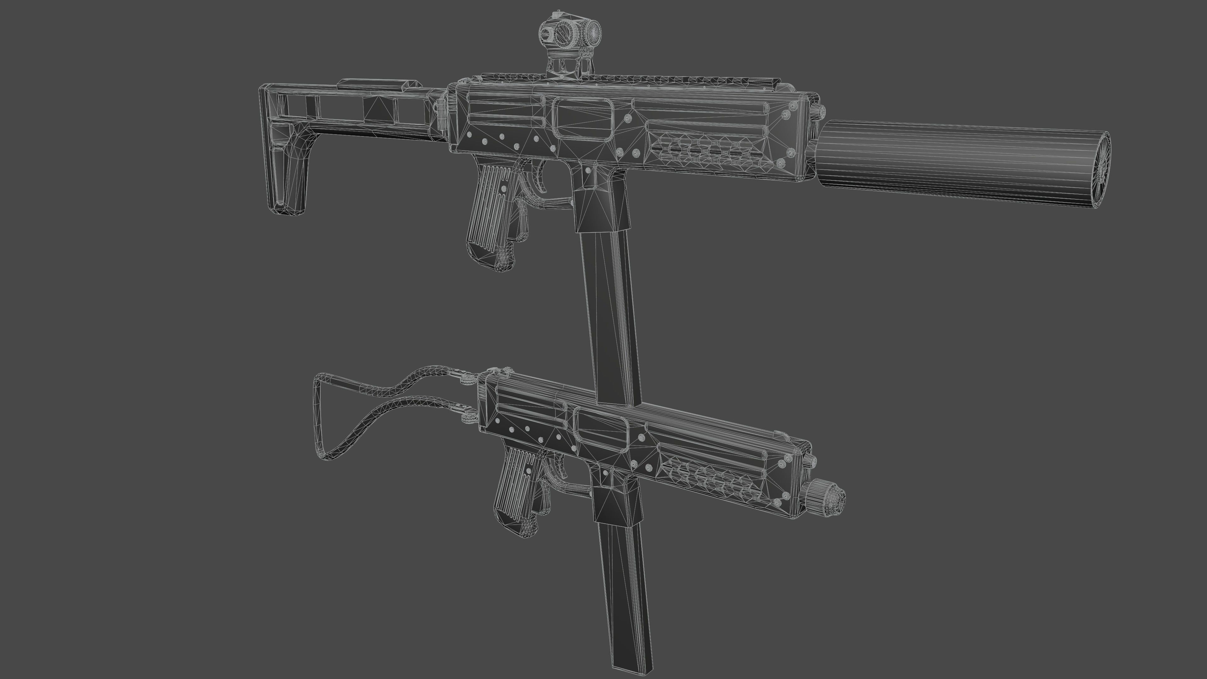 3D model Franchi LF-57 VR / AR / low-poly | CGTrader